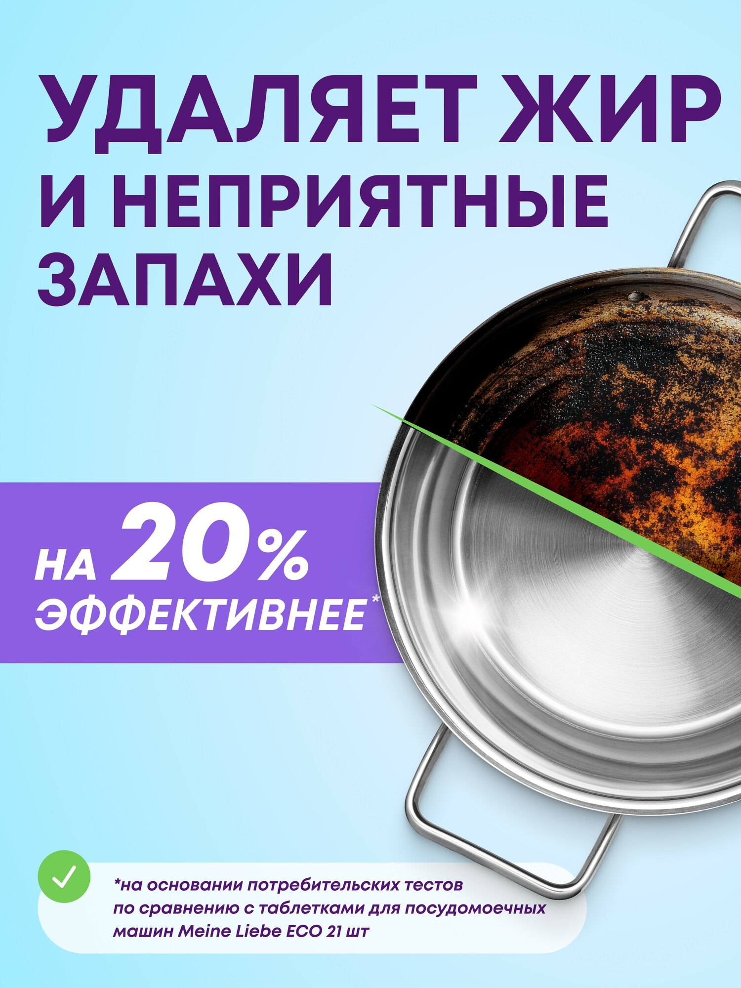 Таблетки для посудомоечных машин Meine Liebe All in 1, 100+3 шт — фото 1