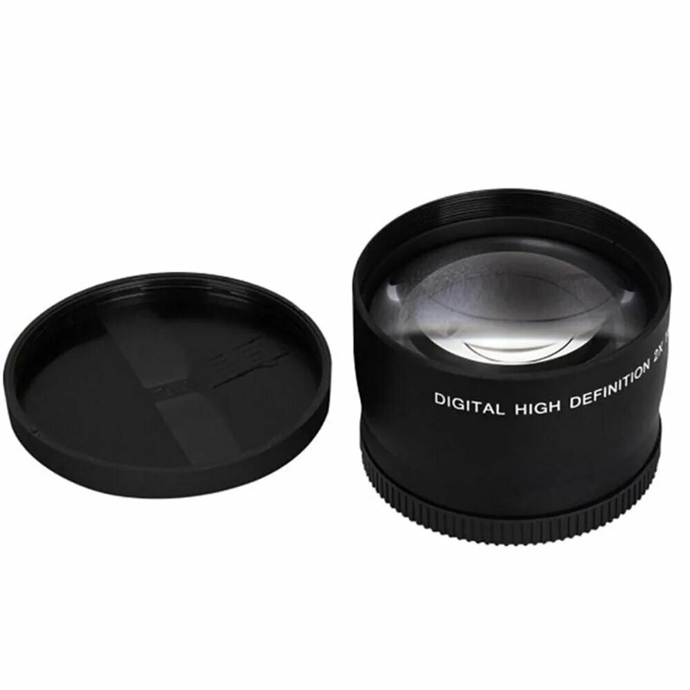 Телеобъектив 58 мм 2.0X для DSLR камер