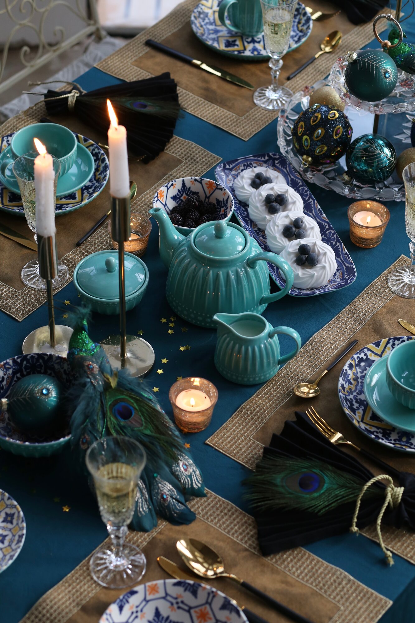 Чайный набор Myatashop "Beautiful Patterns", фарфор, для сервировки — фото 1