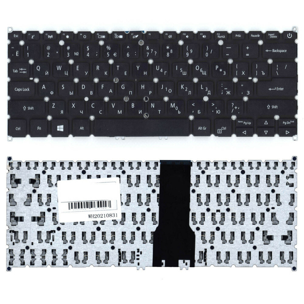 Клавиатура для ноутбука Acer Swift 3 SF314-54, SF314-51-52W2, SF314-51-31 (74504e7dk201) черная