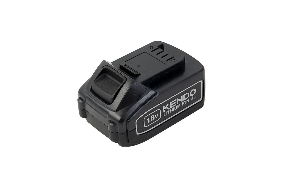 Аккумулятор 18В Li‑Ion 4.0 Ач KENDO слайдер с индикатором заряда
