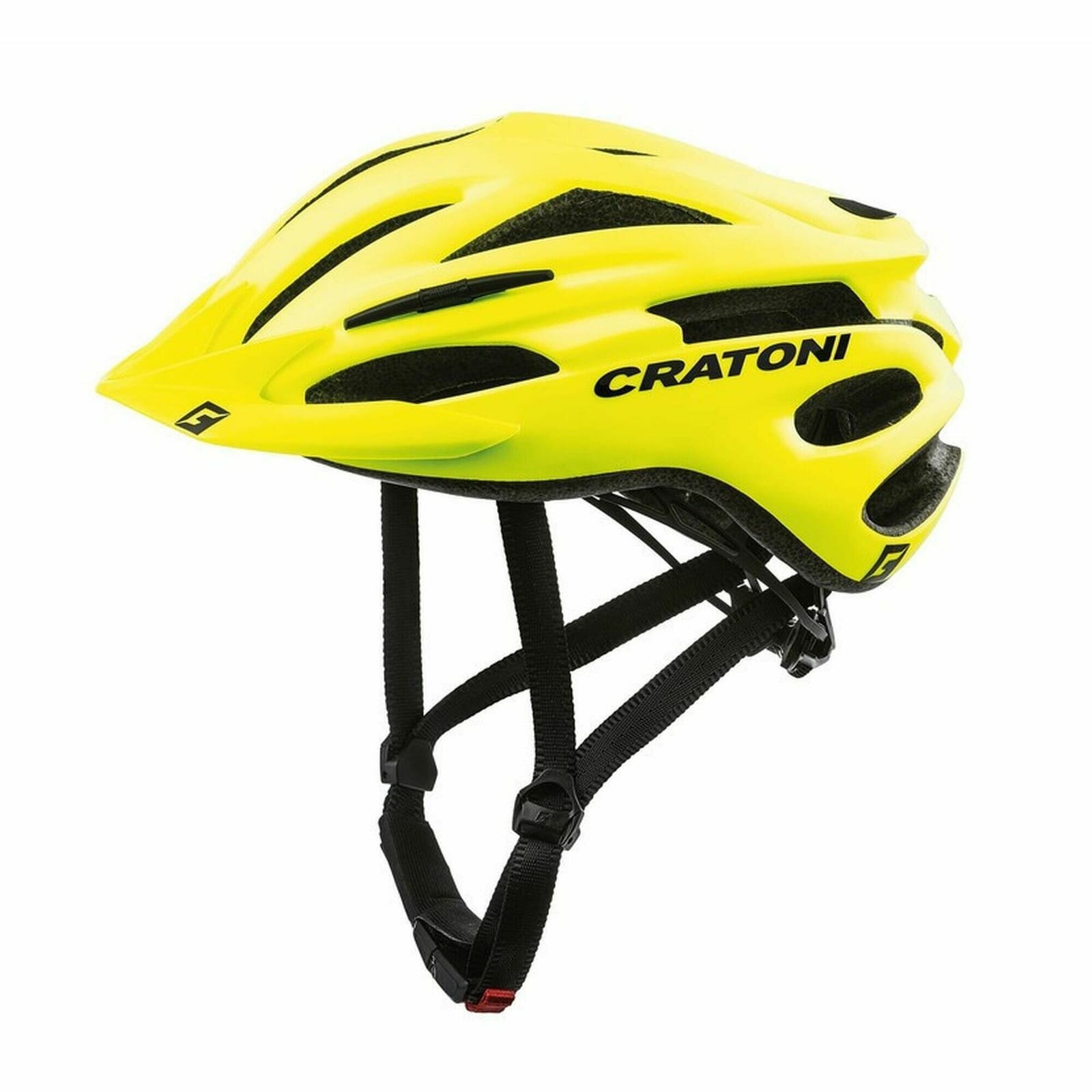 DECATHLON шлем защитный CRATONI Pacer, желтый/флуоресцентный желтый, размер 58-62
