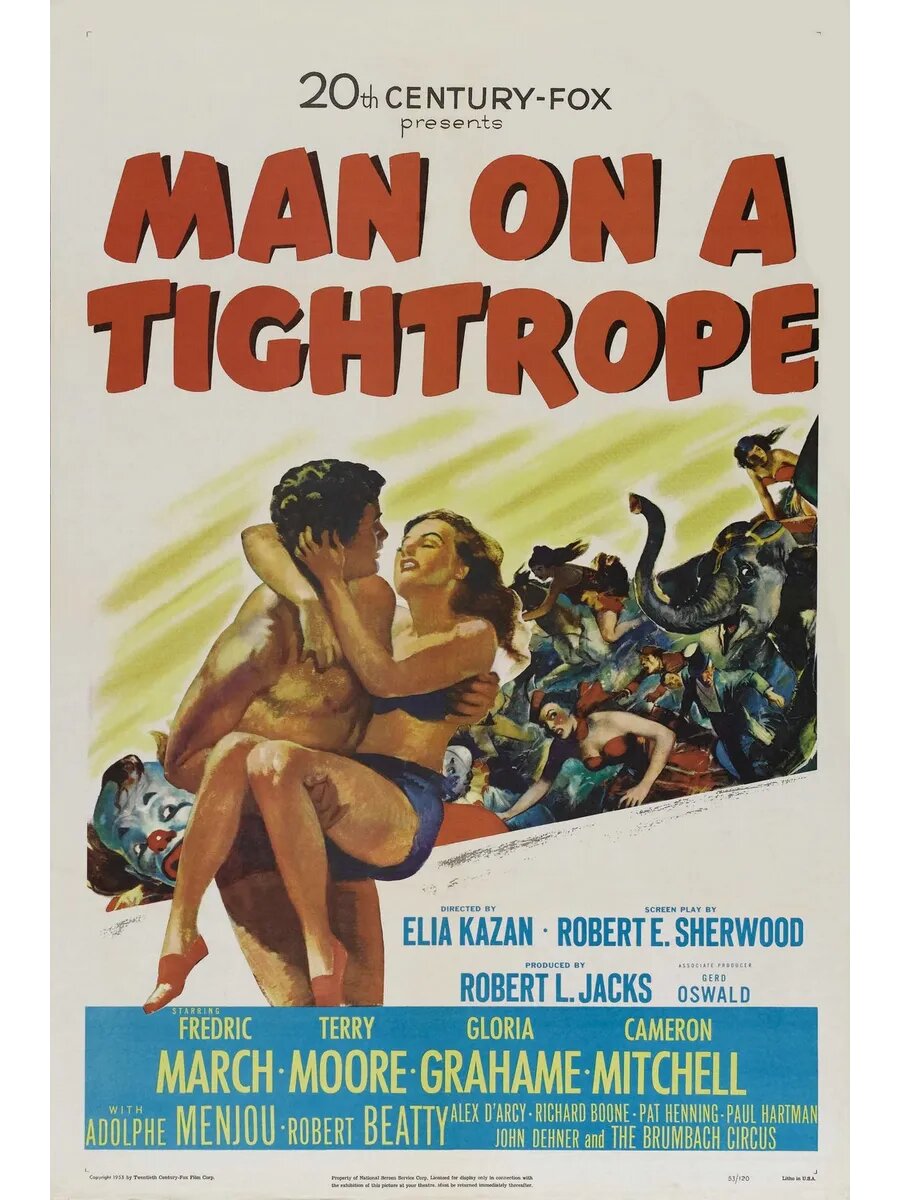 Человек на канате (1953) (DVD-R)