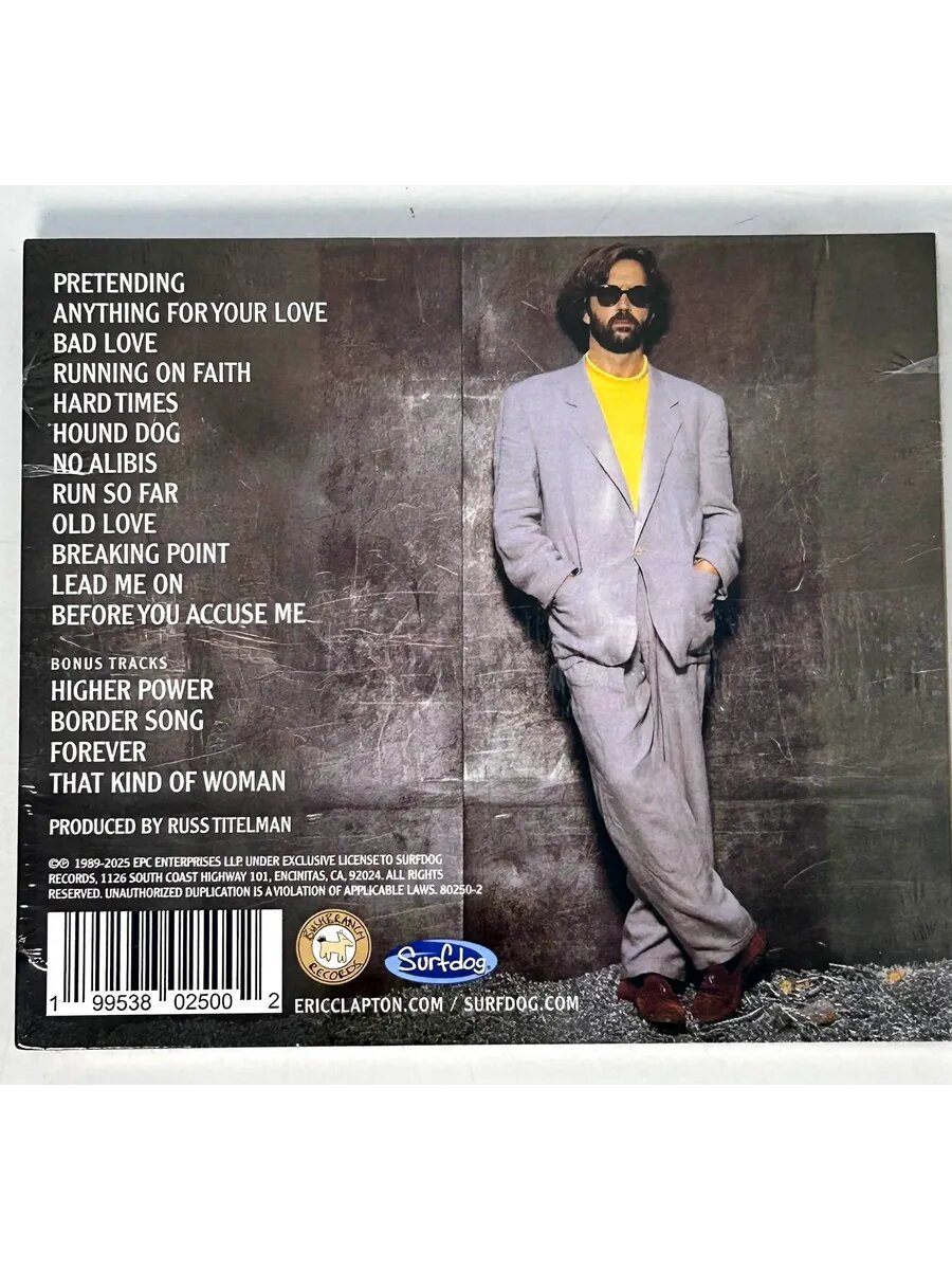 CLAPTON ERIC - Journeyman (Deluxe) CD диск — фото 1