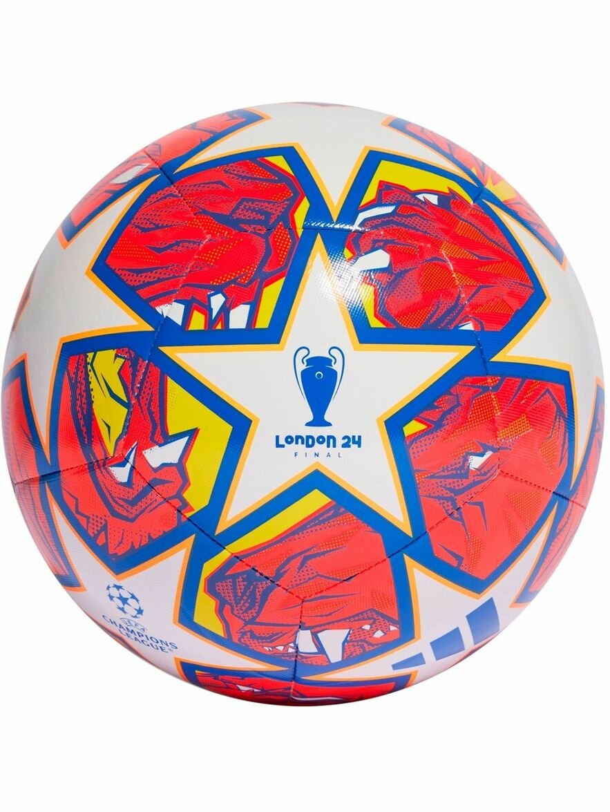 Мяч Adidas UCL Training белый Унисекс Футбол ТПУ 100% белый Футбол ТПУ 100%