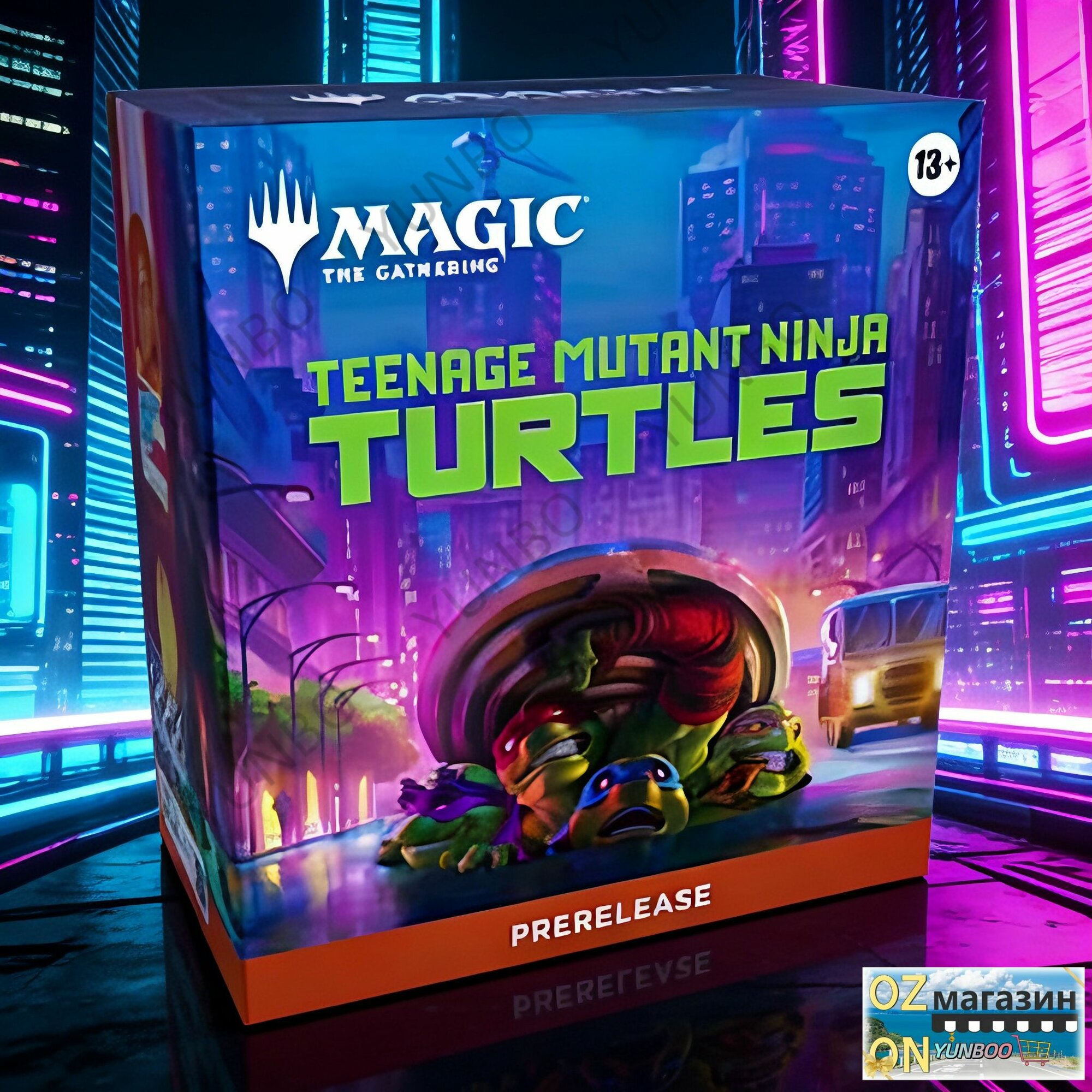Magic: The Gathering Teenage Mutant Ninja Turtles Prerelease Kit Набор для предрелизной игры в коллекционную карточную игру