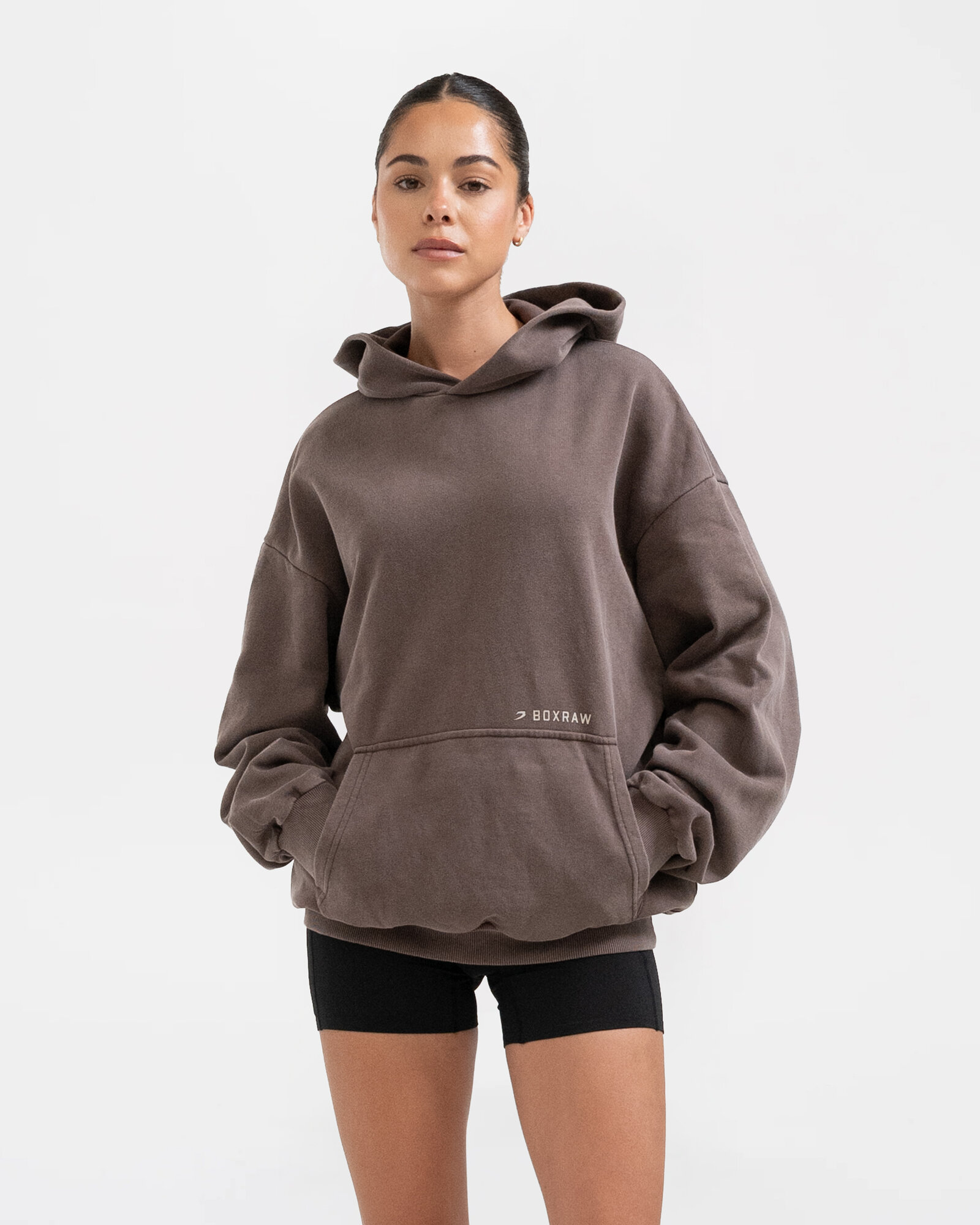 Худи спортивное Boxraw, размер XL, , коричневый — фото 1