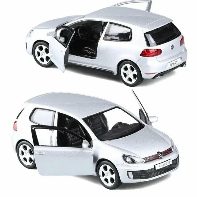 1:36 Volkswagen Golf 6 Car Model Alloy Toy, коллекции хобби, подарки на день рождения, Модель автомобиля