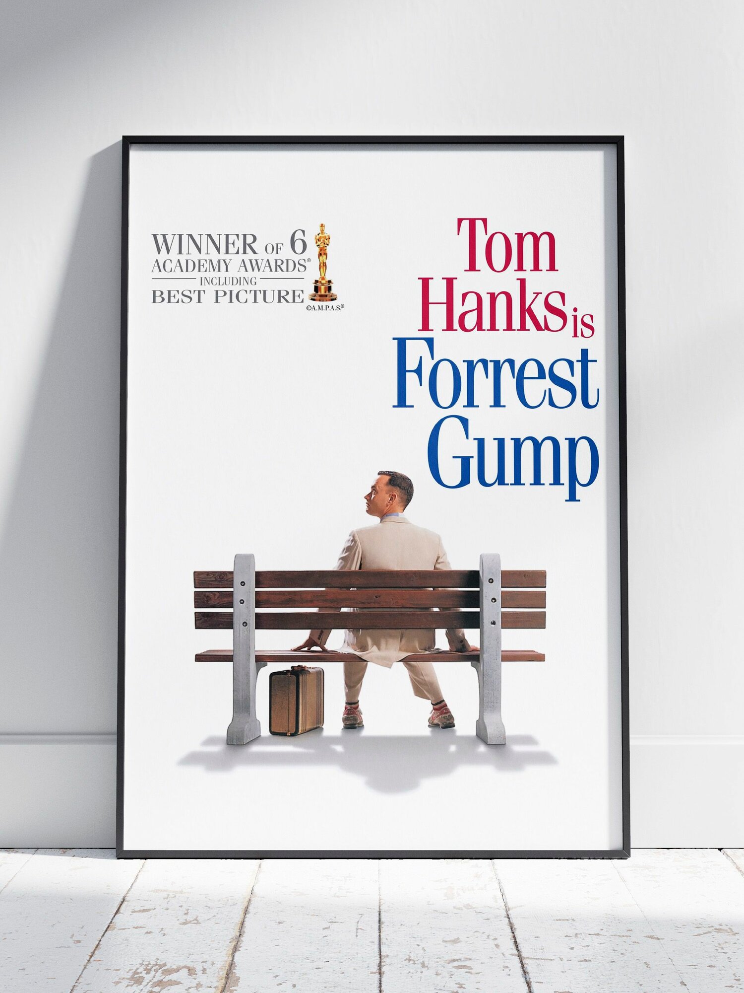 Плакат на стену для интерьера Том Хэнкс (Tom Hanks 29) - Постер по актеру фильма, кино, сериала формата A4 (21x30 см)