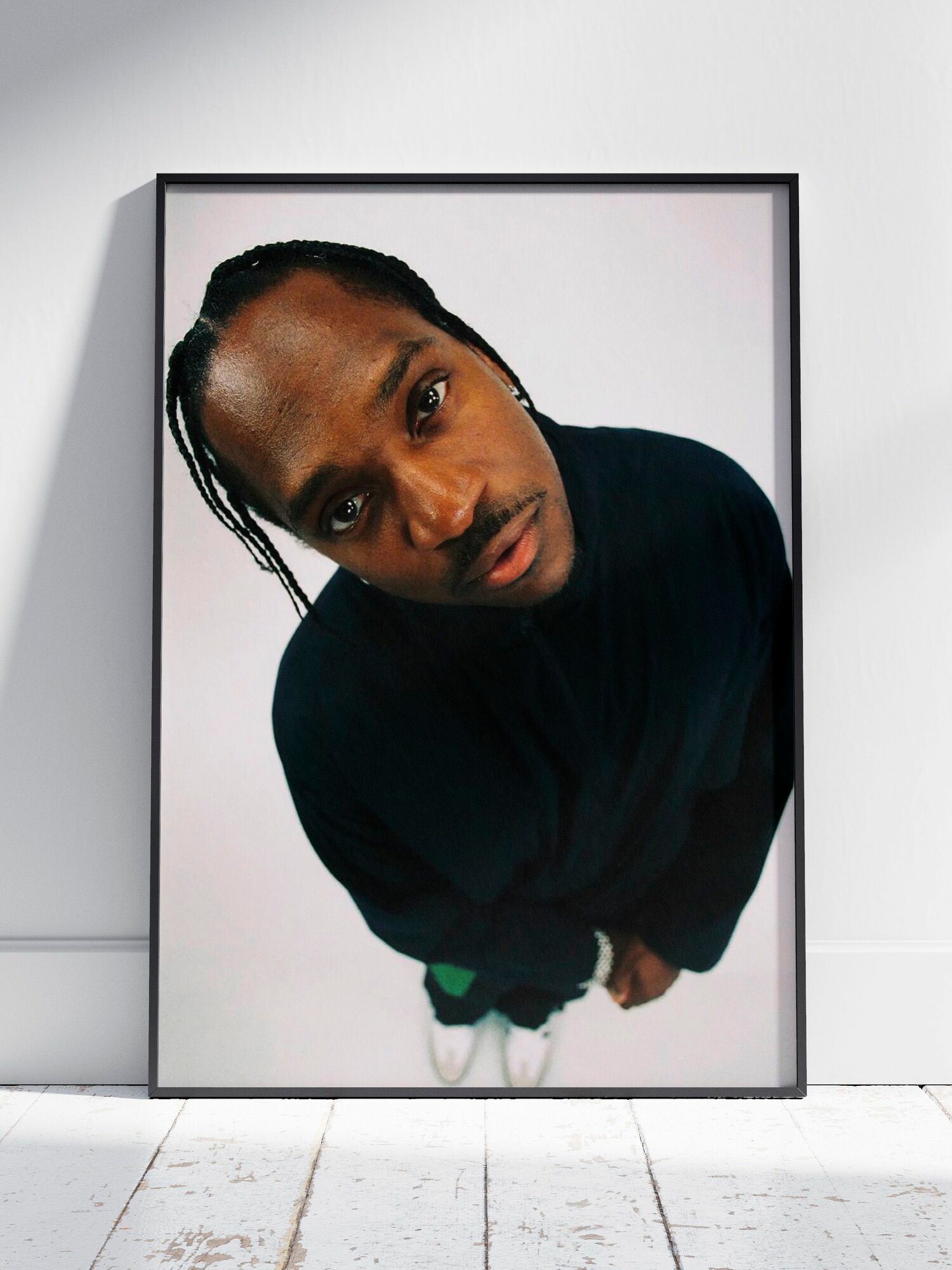 Плакат на стену для интерьера Пуша Т (Pusha T 8) - Постер по музыке и артисту формата A4 (21x30 см)