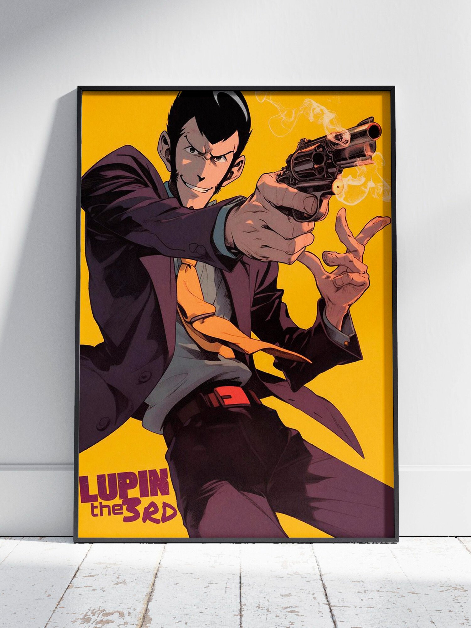 Плакат на стену для интерьера Люпен III (Lupin III 6) - Постер по аниме и манге формата A3 (30x42 см)