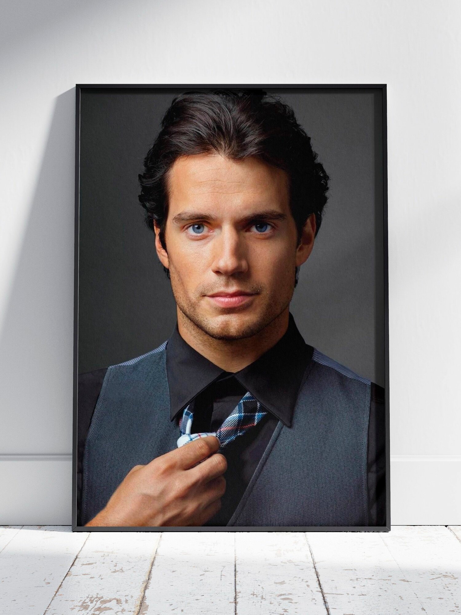 Плакат на стену для интерьера Генри Кавилл (Henry Cavill 22) - Постер по актеру фильма, кино, сериала формата A3 (30x42 см)