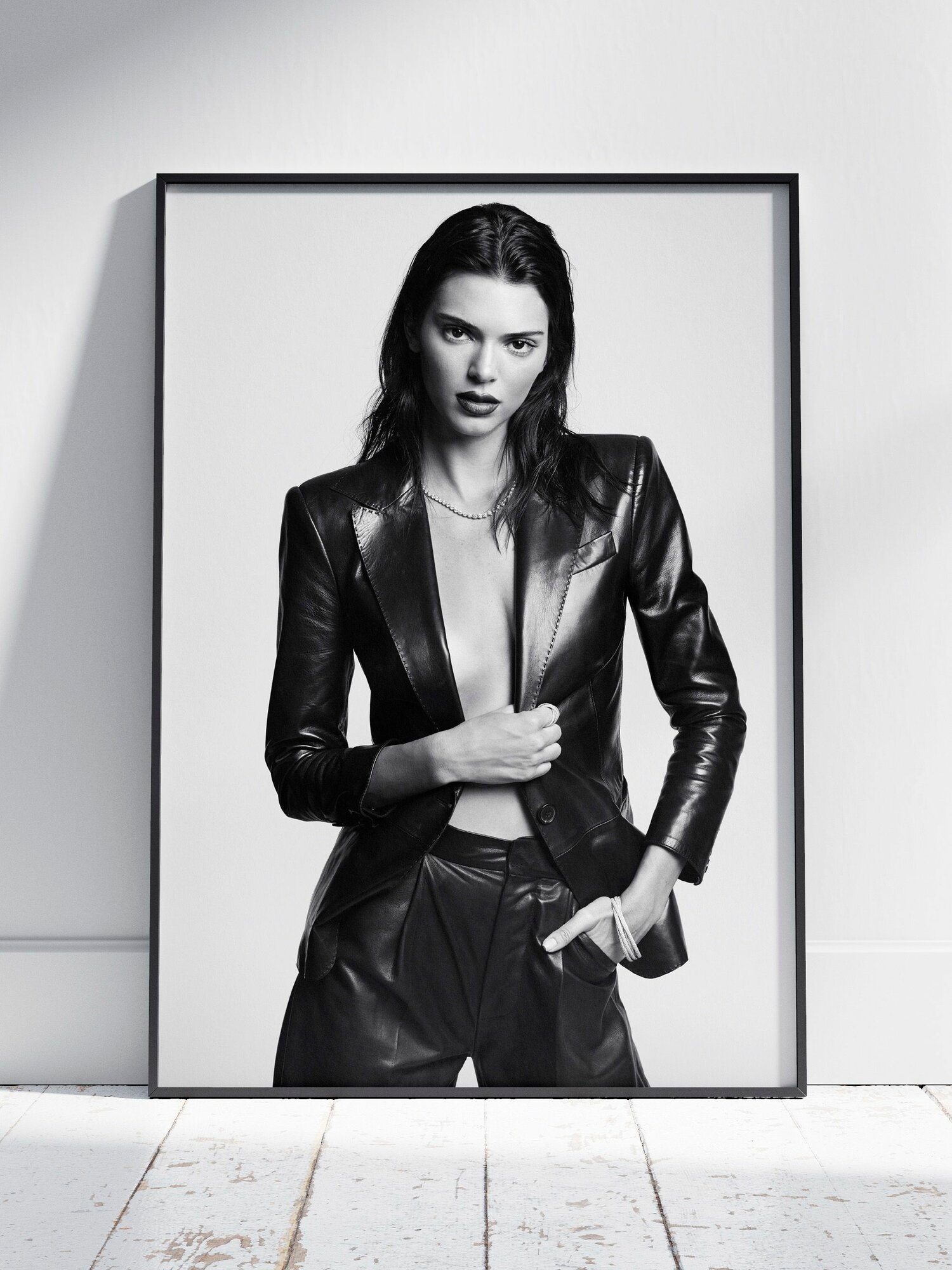 Плакат на стену для интерьера Кендалл Дженнер (Kendall Jenner 33) - Постер по модели, бренду и моде формата A4 (21x30 см)