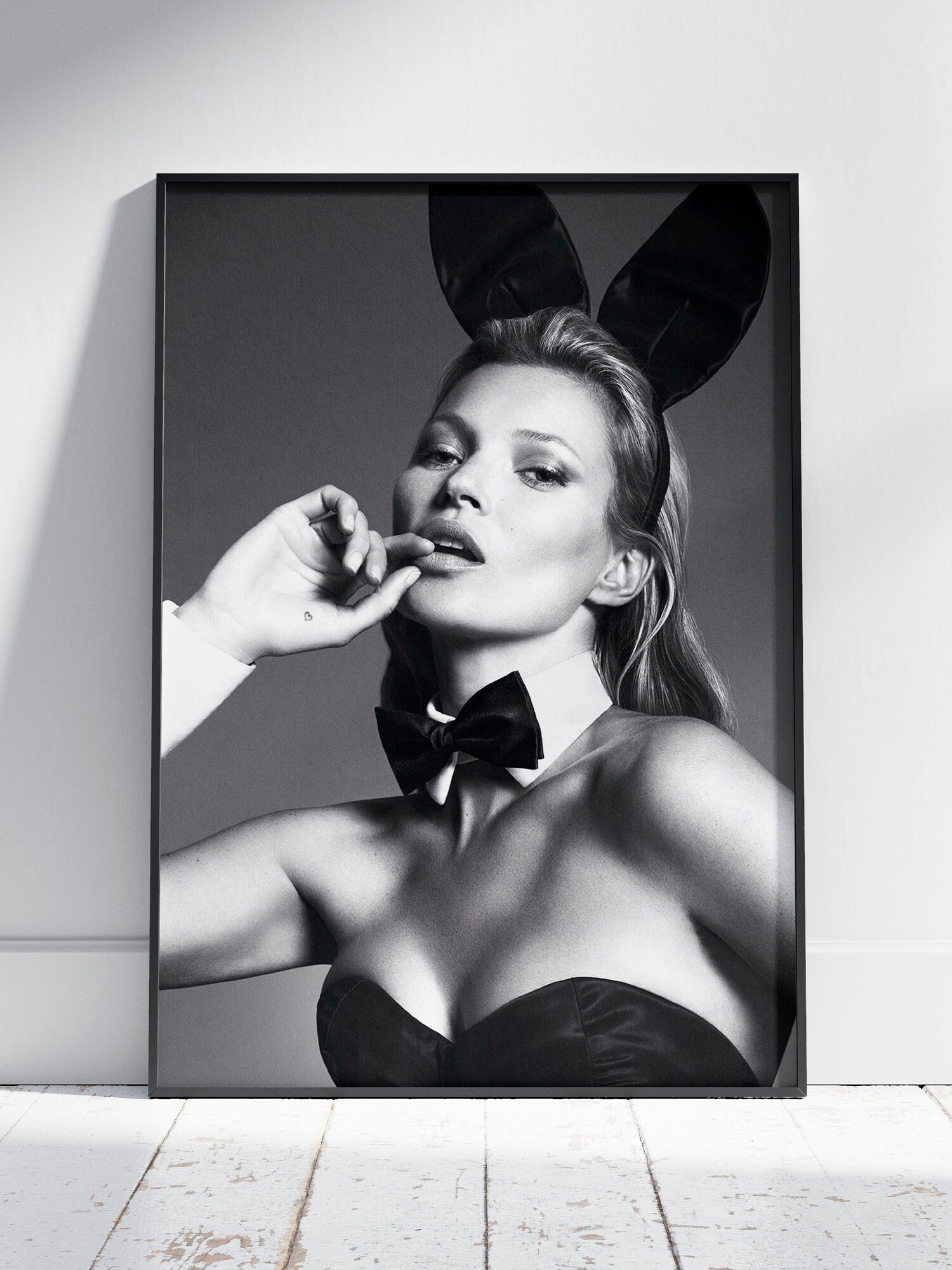 Плакат на стену для интерьера Кейт Мосс (Kate Moss 7) - Постер по модели, бренду и моде формата A4 (21x30 см)