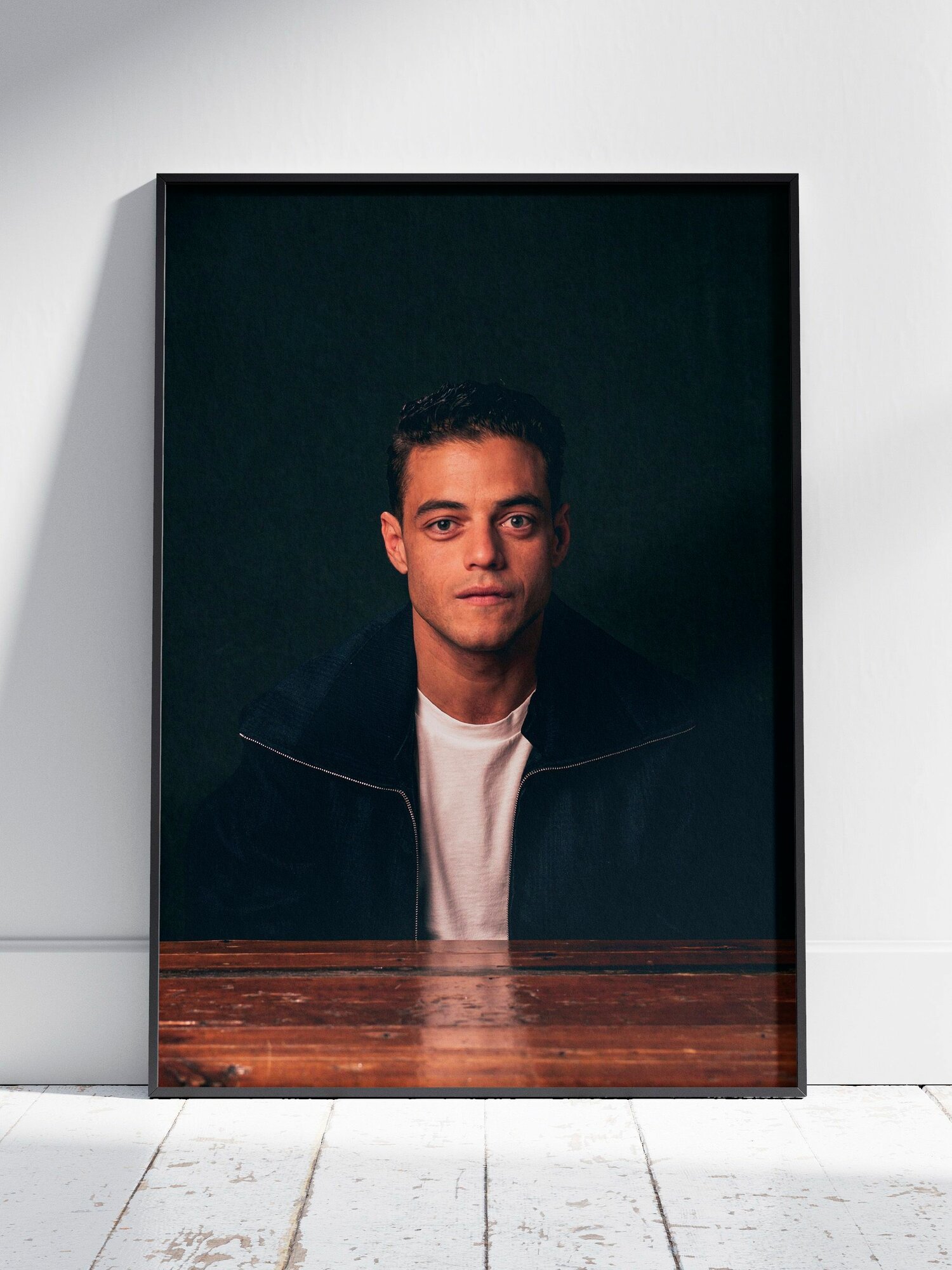 Плакат на стену для интерьера Рами Малек (Rami Malek 23) - Постер по актеру фильма, кино, сериала формата A4 (21x30 см)