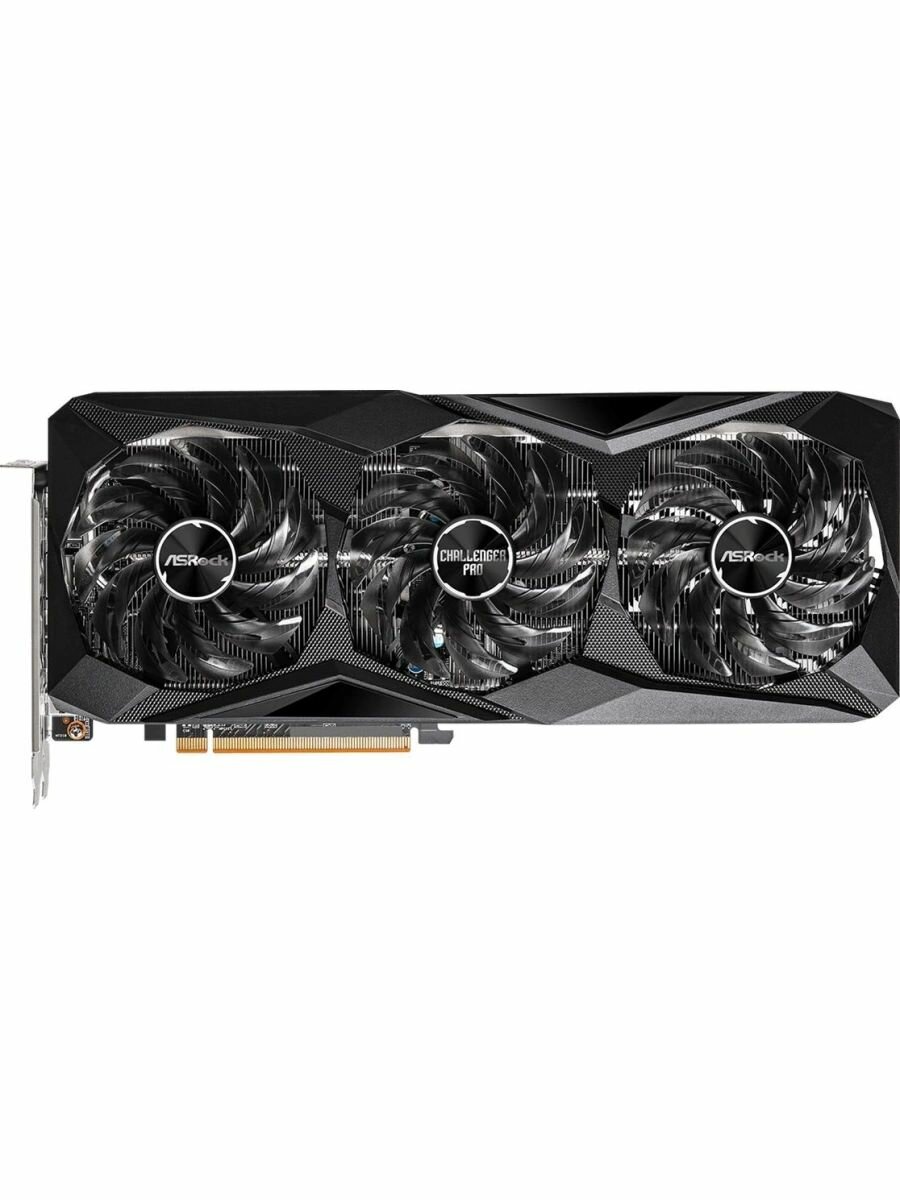 Видеокарта Asrock PCI-E 4.0 RX7600 CLP 8GO AMD RX7600 8Gb 128bit GDDR6 2280/18000/HDMIx1/DPx3/HDCP Ret