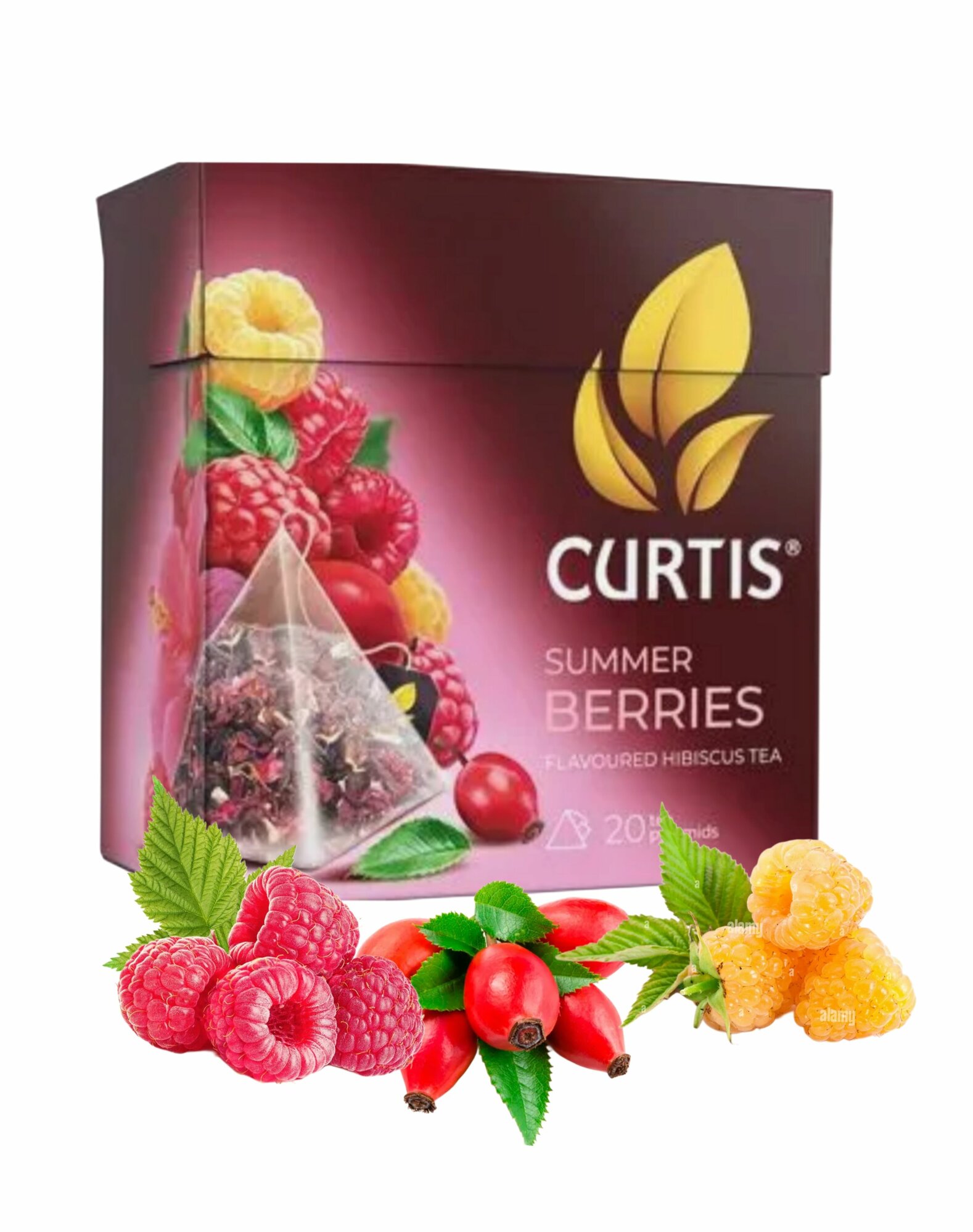 Чай Curtis "Summer Berries" 20 пирамидок.