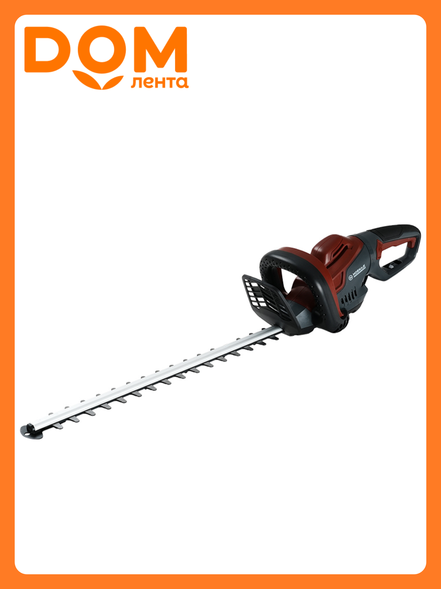 Кусторез мобил К XHE51 про, электрический, 600Вт, длина лезвия 51см, красный