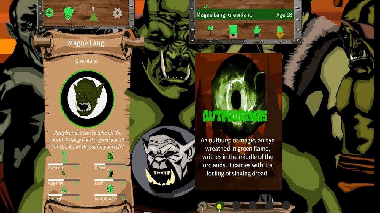 Green An Orc's Life Steam Ключ • Активация Steam • регион Весь мир