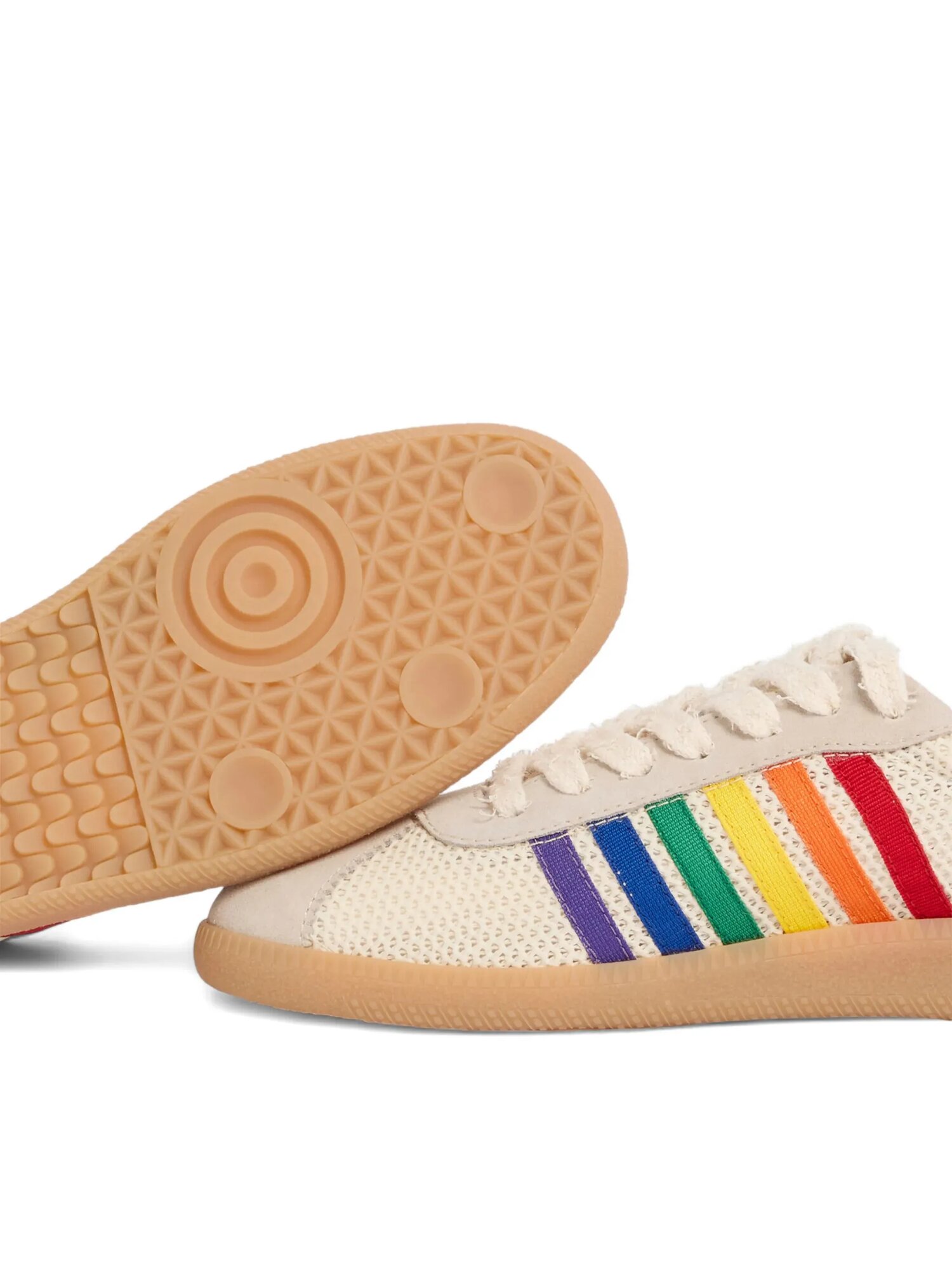 Кроссовки DSQUARED2 rainbow rebels, размер 38.5, white — фото 1