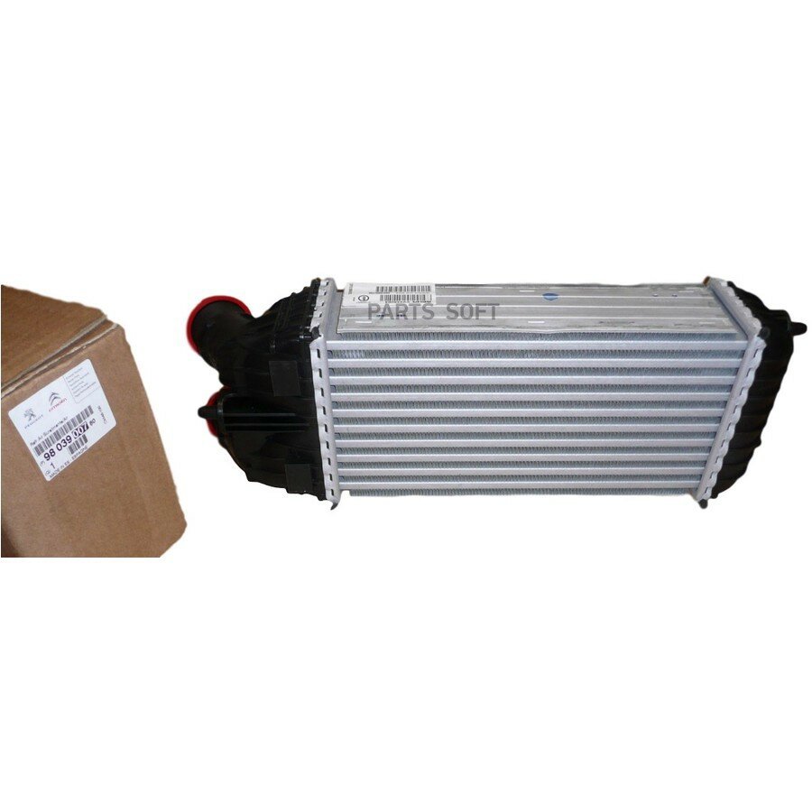 Теплообменник от официального дистрибьютора, PEUGEOT-CITROEN, артикул 9803900780