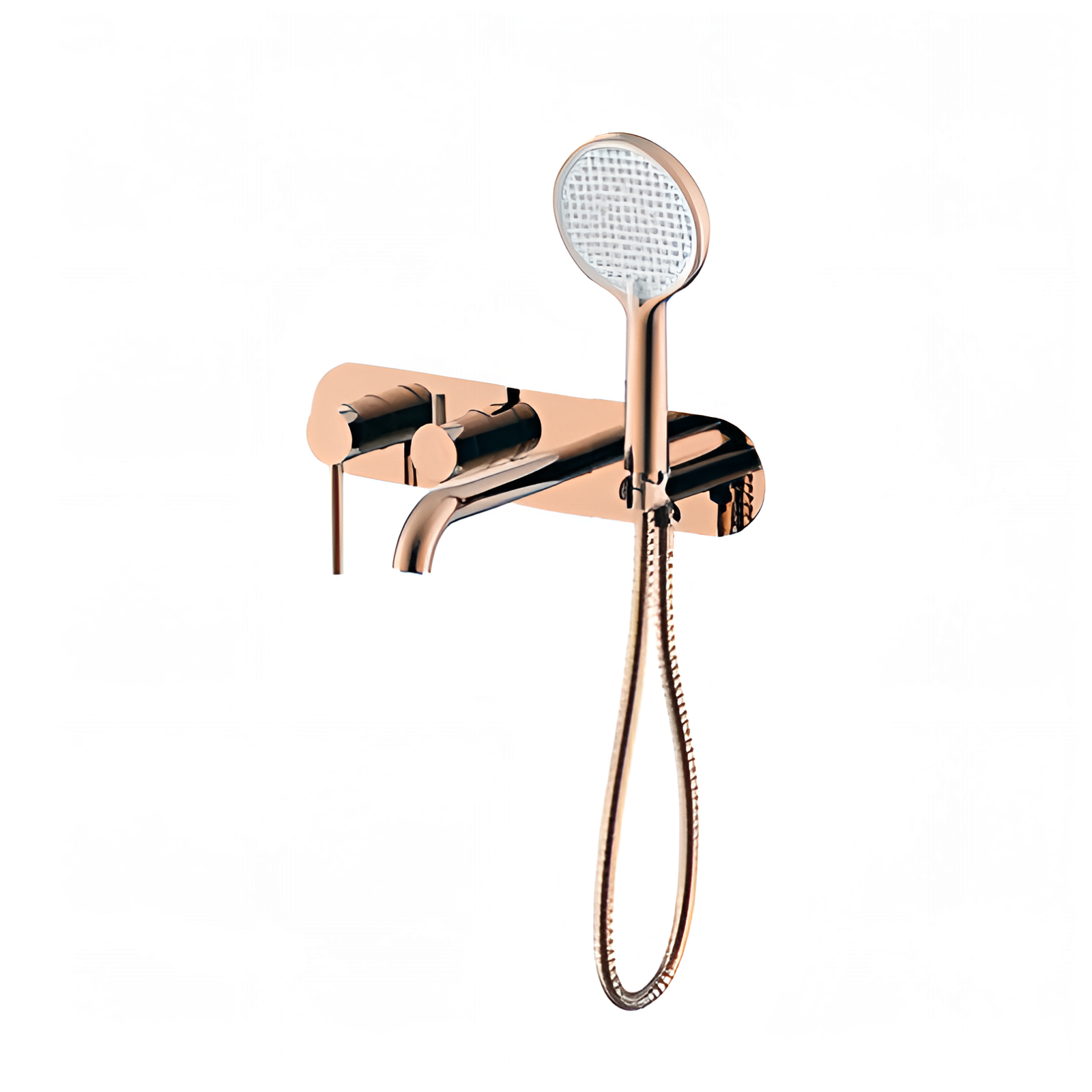 Смеситель для ванны встроенный Gappo G3306-43, розовое золото