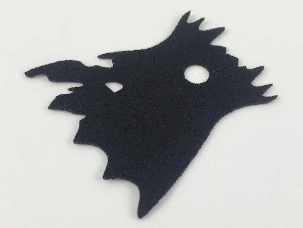 Деталь Lego 50525 Minifigure Cape Cloth, Tattered and Scalloped with Collar - Spongy Stretchable Fabric