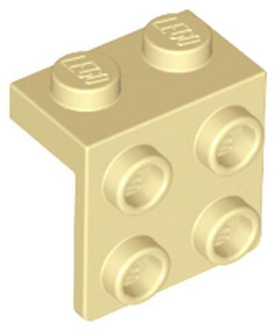 Деталь Lego 44728 Bracket 1 x 2 - 2 x 2
