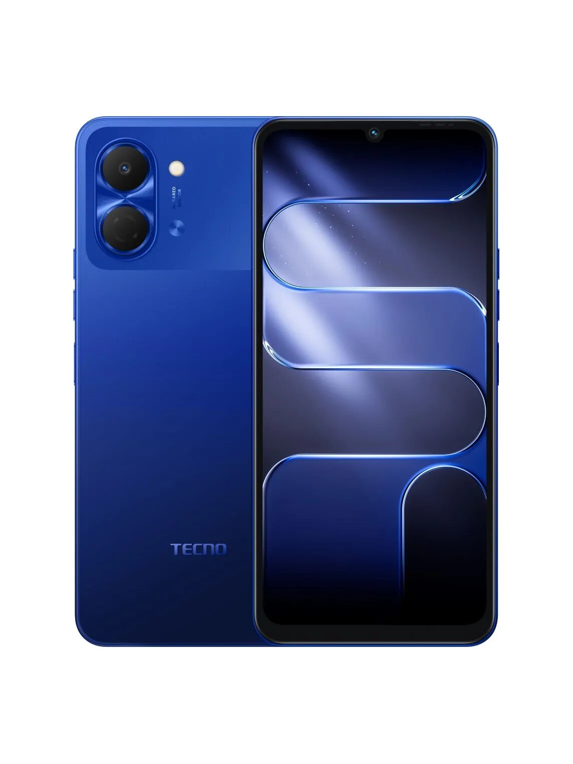 Смартфон - Tecno Spark Go 3 - 4/64Gb - Синий (Galaxy Blue) Ростест