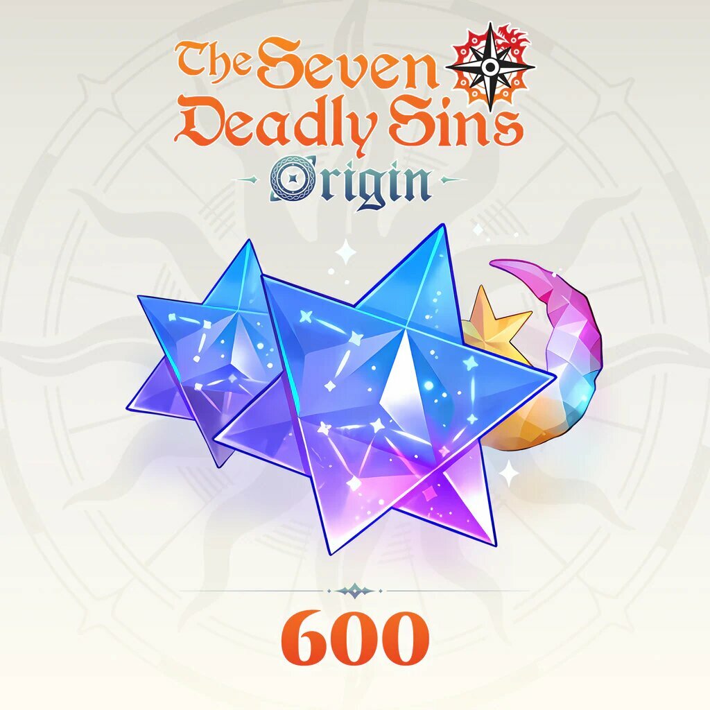 Дополнение The Seven Deadly Sins: Origin - Star Memory * 600, цифровое издание PlayStation 5, регион Индия / код пополнения баланса
