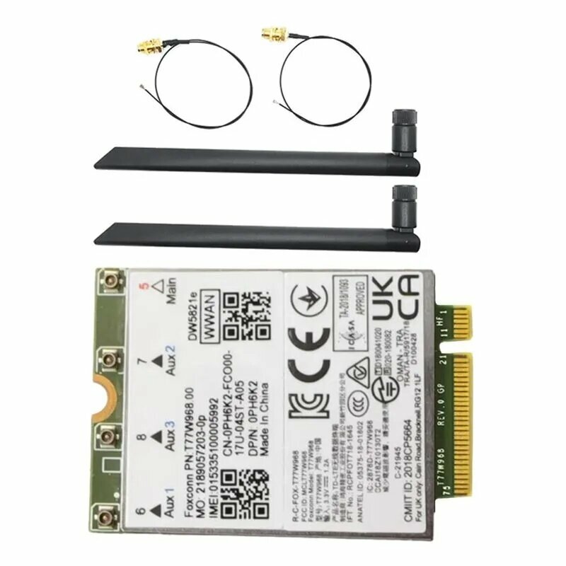(A I D G) DW5821E X20 4G LTE-Модуль Cat16 Gigabit Беспроводная Карта Для