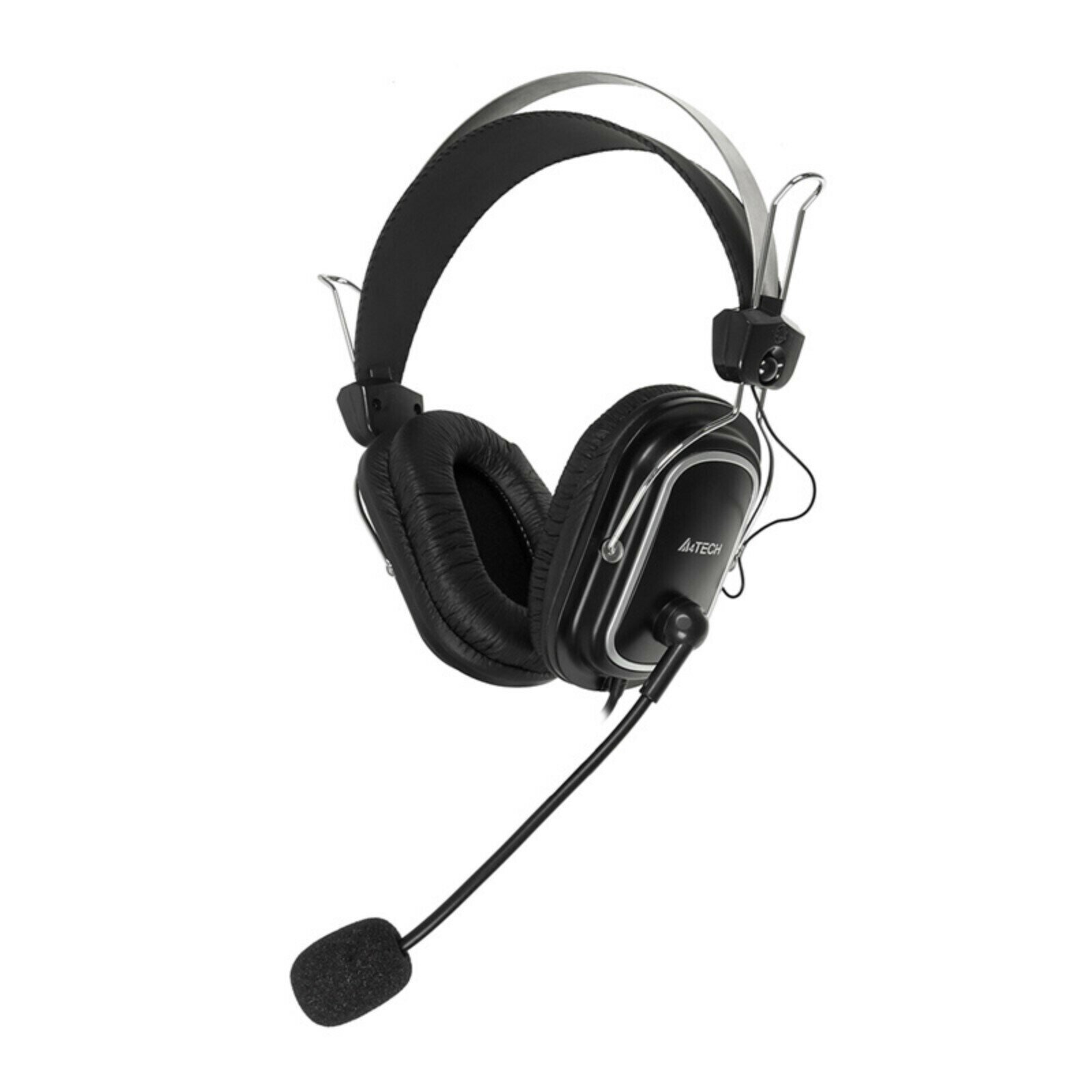Наушники с микрофоном HS-50 черный 2.5м мониторные оголовье