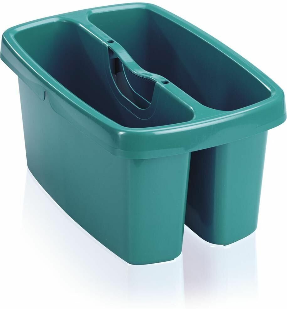 Ведро для leifheit мытья окон 52001 Combi Box с 2-мя отделениями