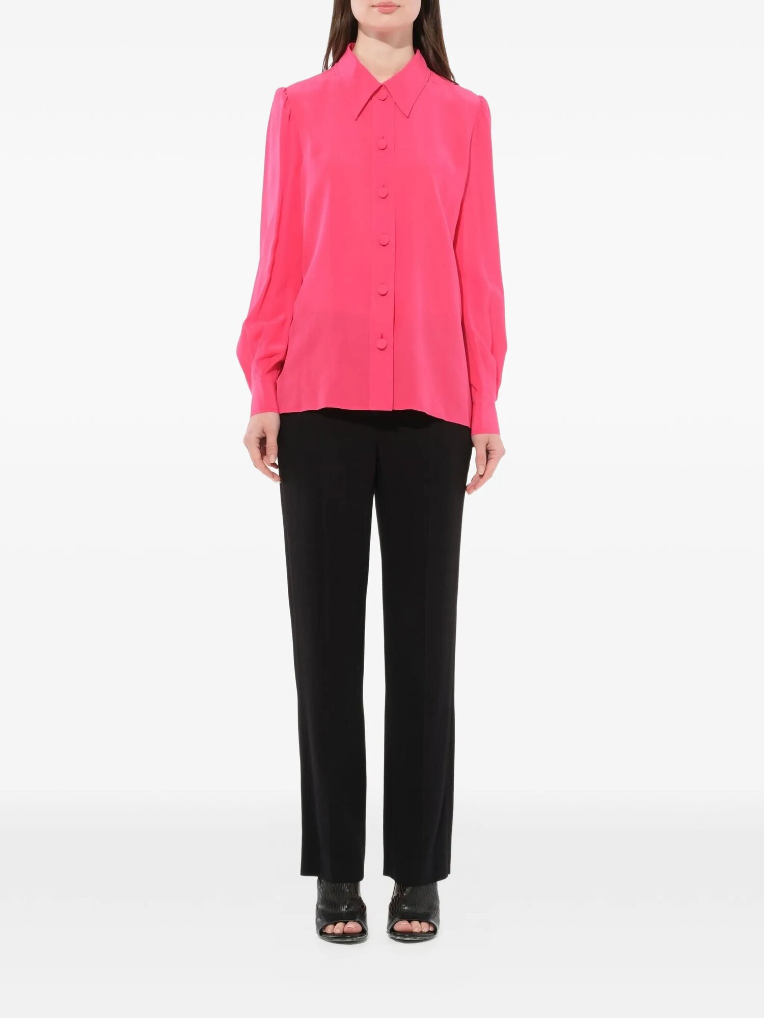 Рубашка GIVENCHY Button-front collared shirt, размер 36 — фото 1