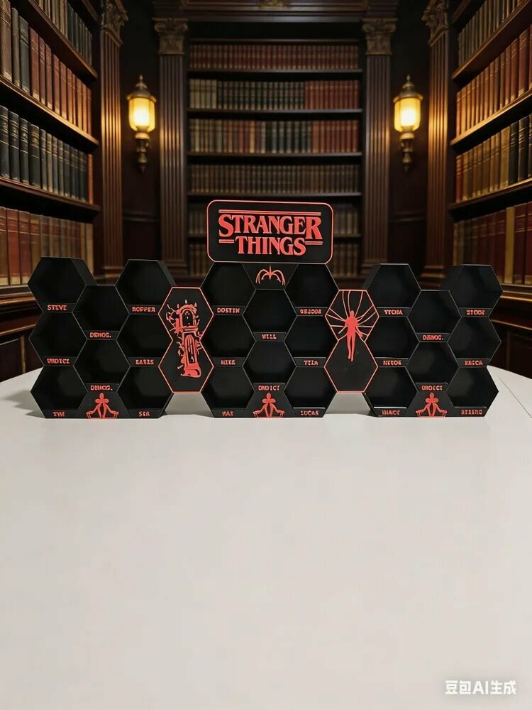 Подставка для фигурок Kinder Joy Stranger Things. Очень странные дела. Для 12+ фигурок