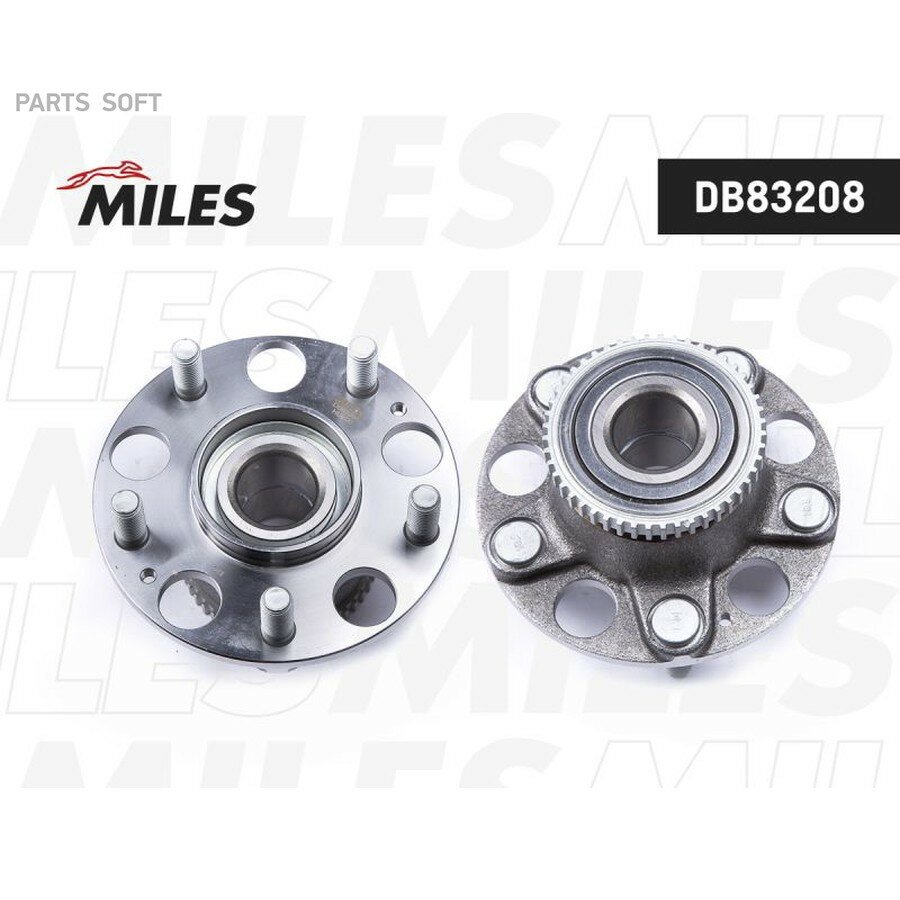 MILES DB83208 Ступица с подшипником +ABS Honda Civic VIII 06- зад. ABS ()