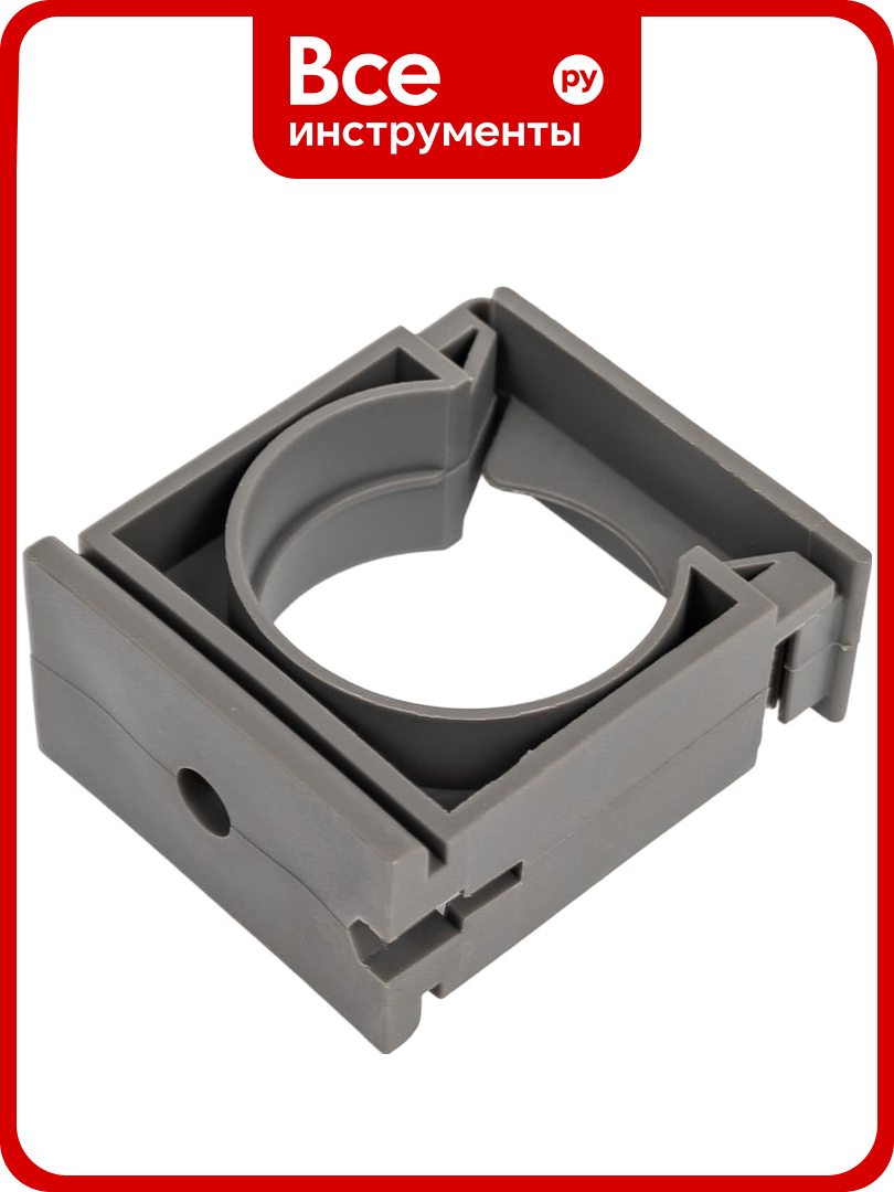 Крепеж для гофрированных труб WEYER WQSC-AD34.5G - держатель с защелкой WE2200700, металл