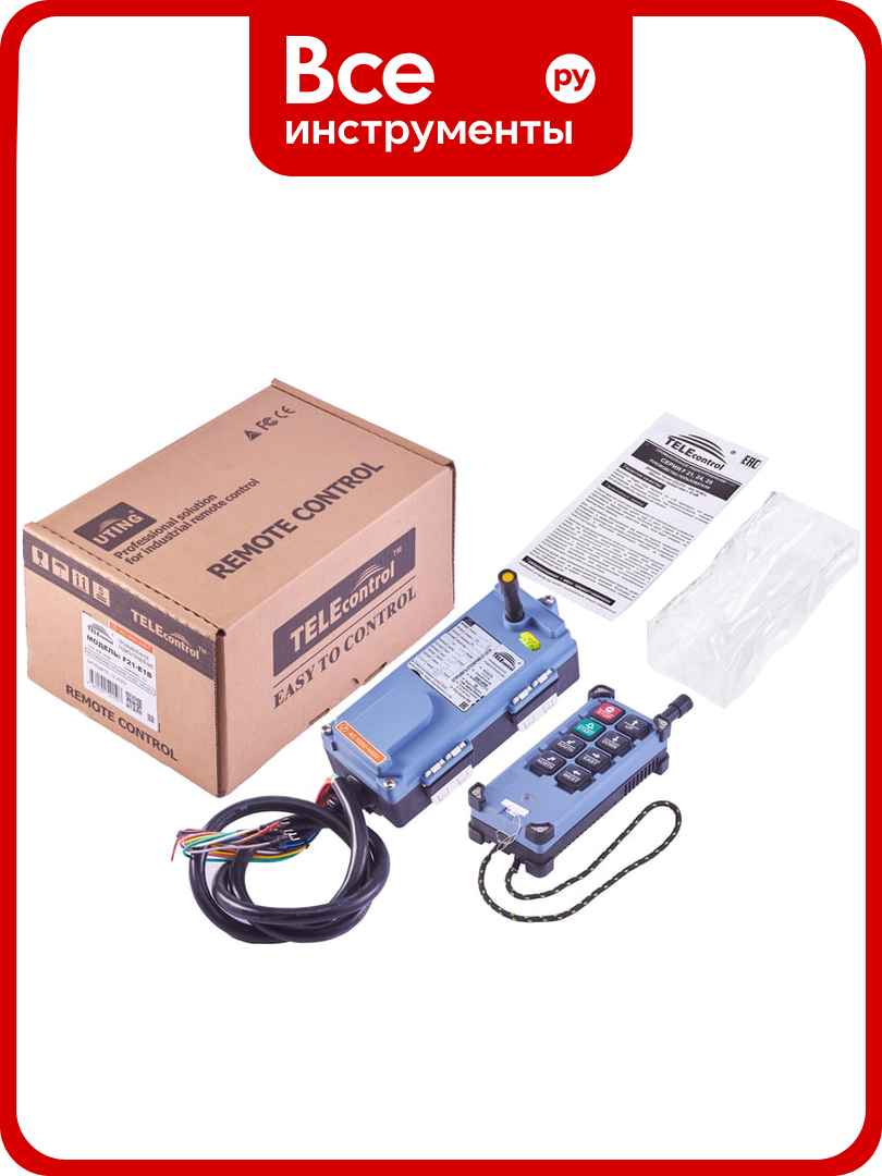 Промышленное радиоуправление TELEcontrol (комплект) F21-E1B 100-440В UCDf21e1bn