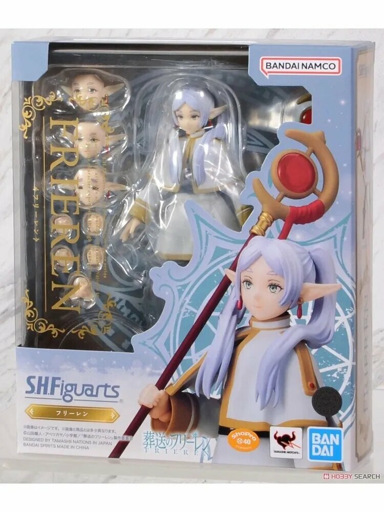 Bandai S.H.Figuarts Frieren Action Figure "Frieren: Beyond Journey's End" Статуя из аниме