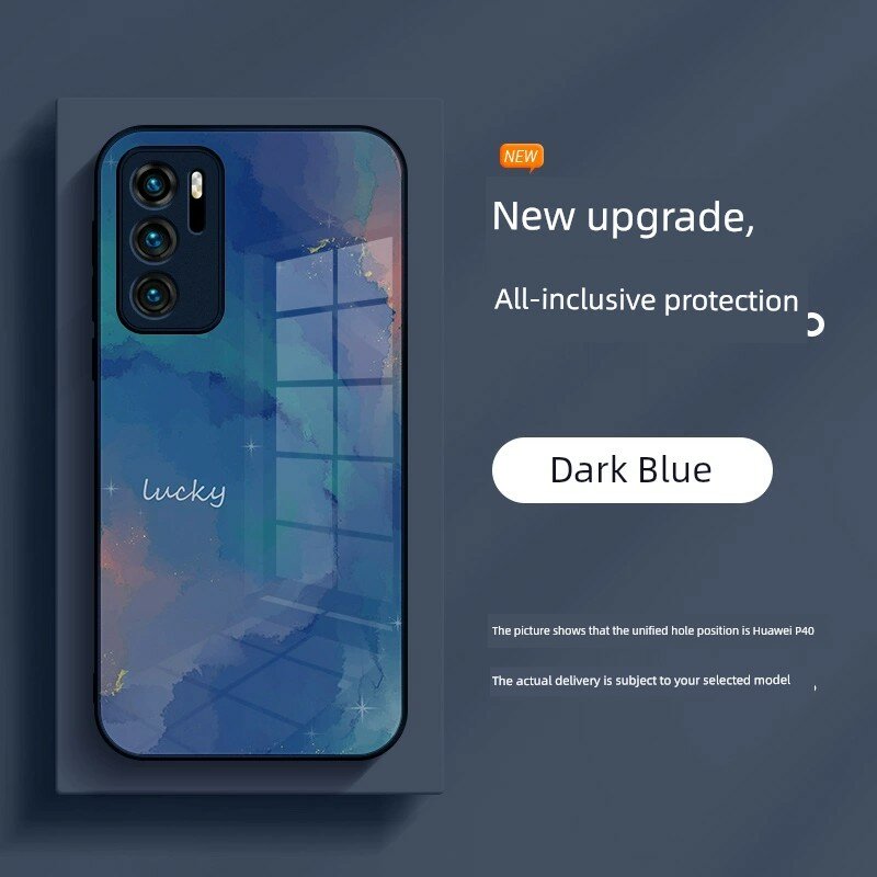 Чехол для телефона Huawei Nova 8 Pro, Матовая поверхность, Глубокий синий цвет, Совместимость с Huawei Nova 8 Pro