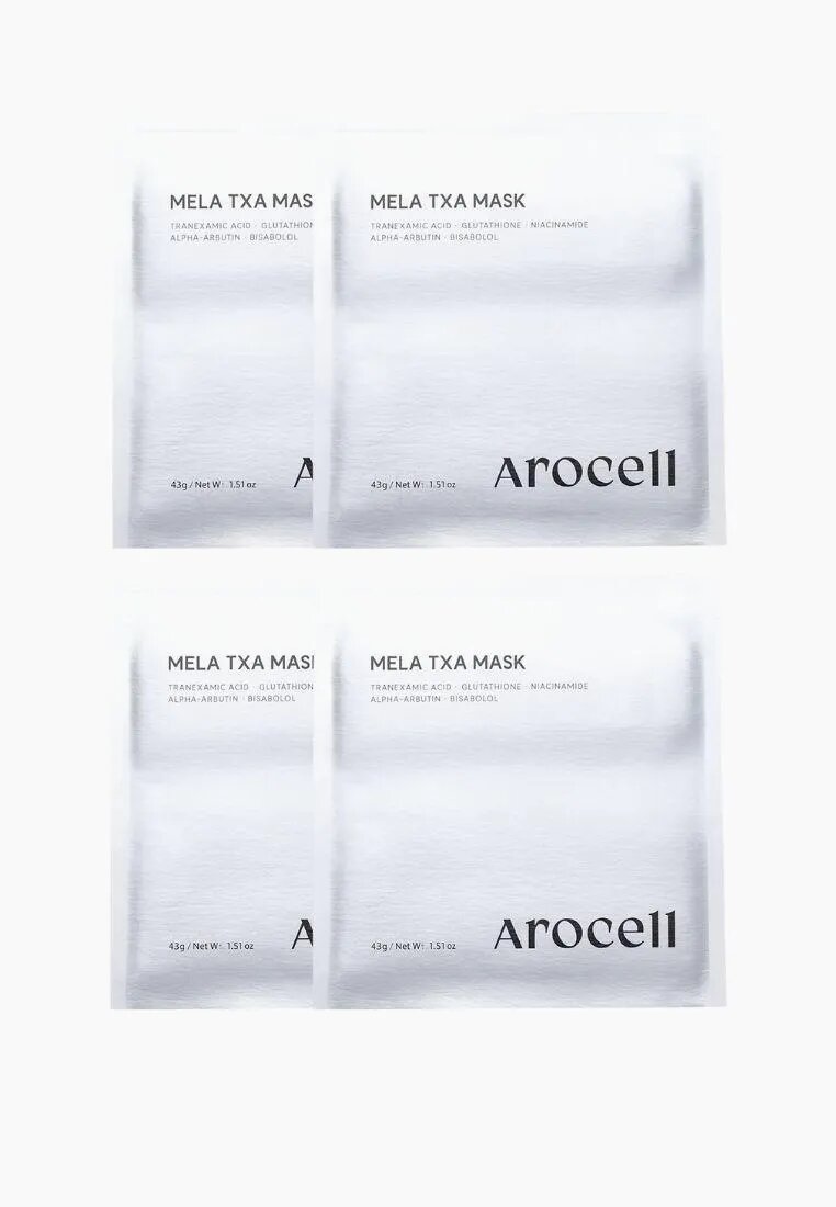 Arocell Маски для лица 4 шт. 4х43 г