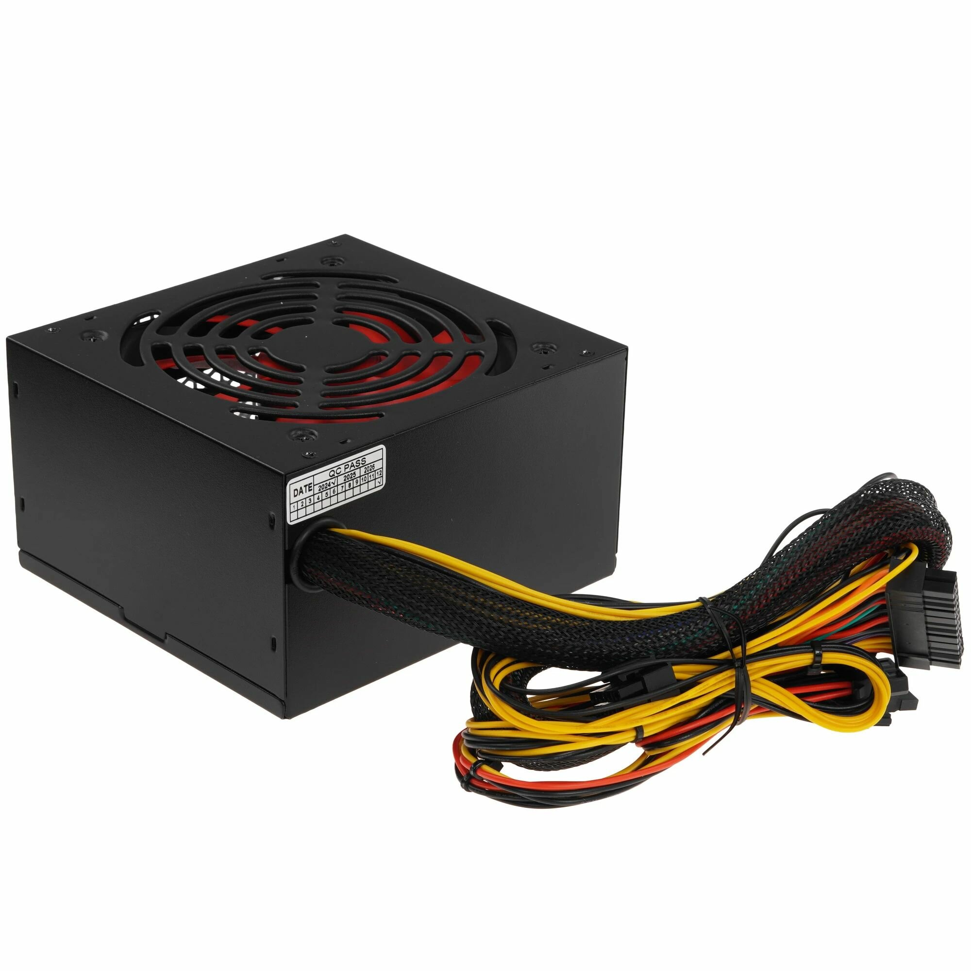Блок питания Azerty RPL-400GAR (120-0634) черный - ATX 20+4 пин, 4 pin + 4 pin CPU, 4 SATA, 1 x 6+2 pin PCI-E