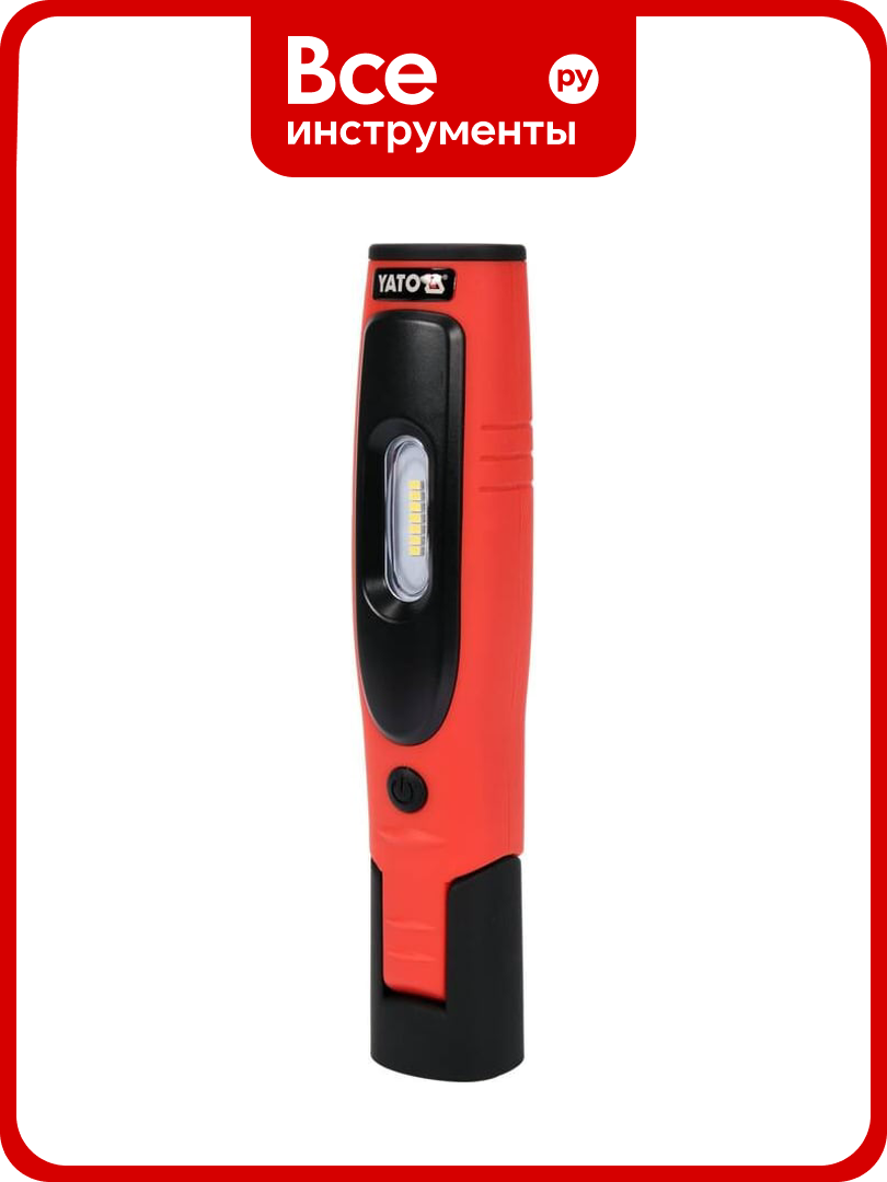 Фонарь аккумуляторный YATO LED 08524, 330lm. YT-085081 3827085081092 1