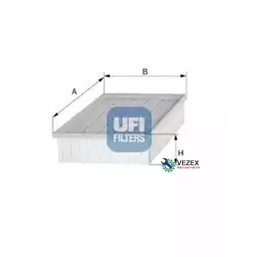 UFI 3099100 фильтр воздушный!\ BMW E36/E46/E39/Z3/Z4 1.6-3.0i & 24V 90>
