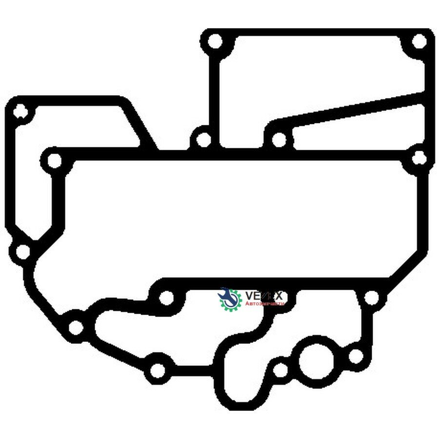ELRING 021272 прокладка масляного радиатора ! \ MAN TGA D2066/D2676