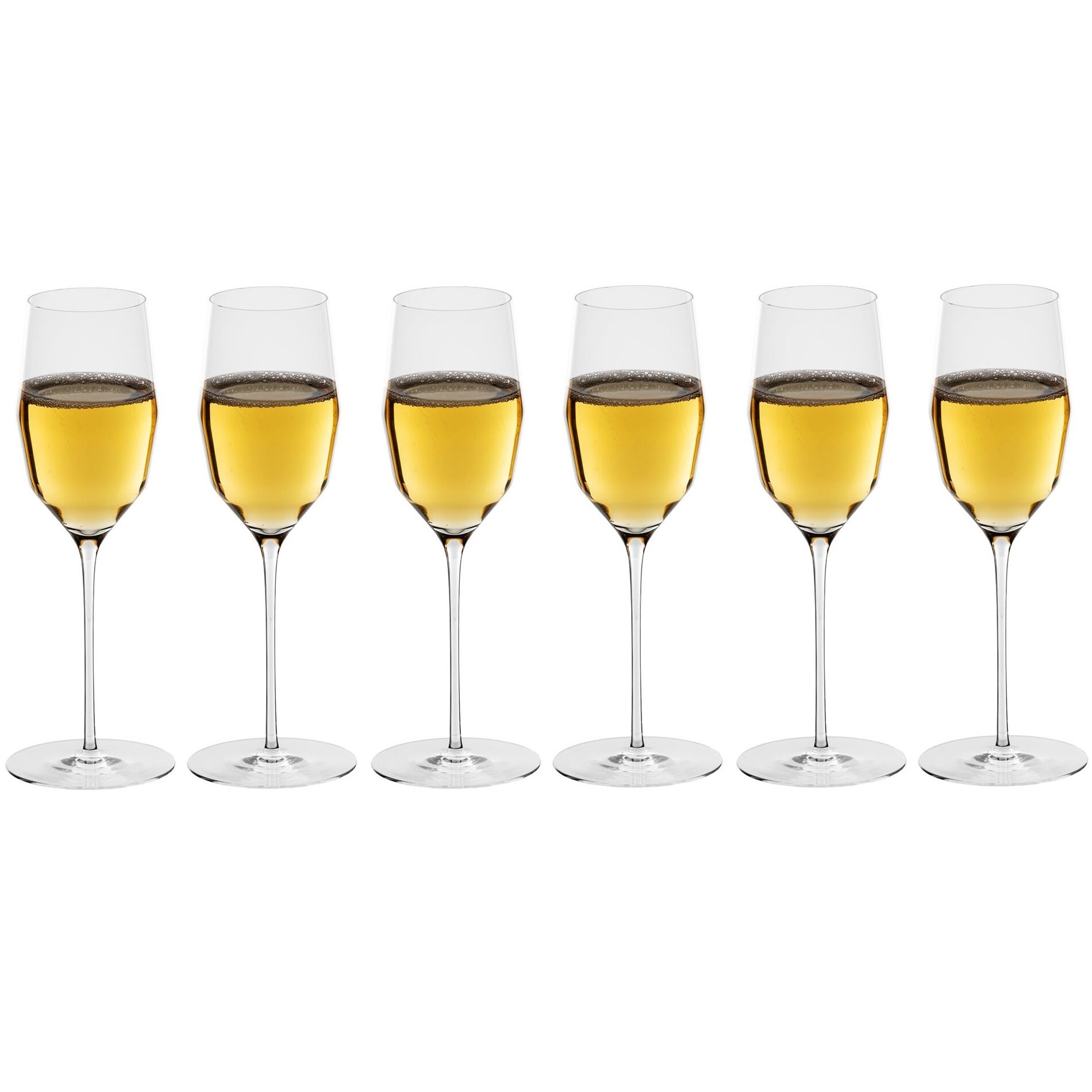 6 бокалов для шампанского MarkThomas Double Bend Champagne Set 2140/6