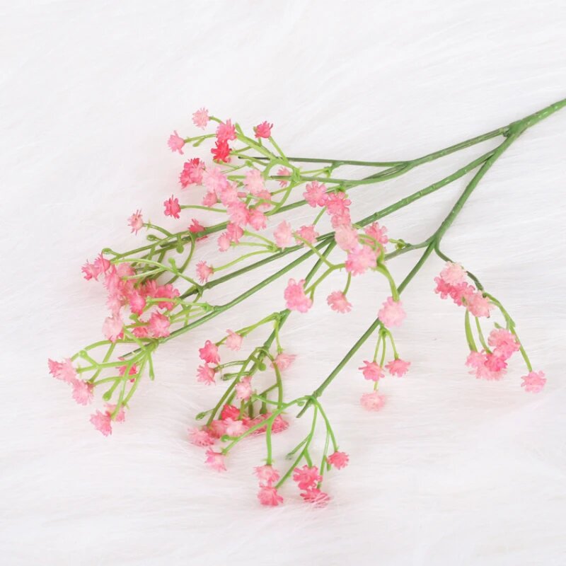 Розовый гипсофила Babysbreath, 52 см, 90 голов