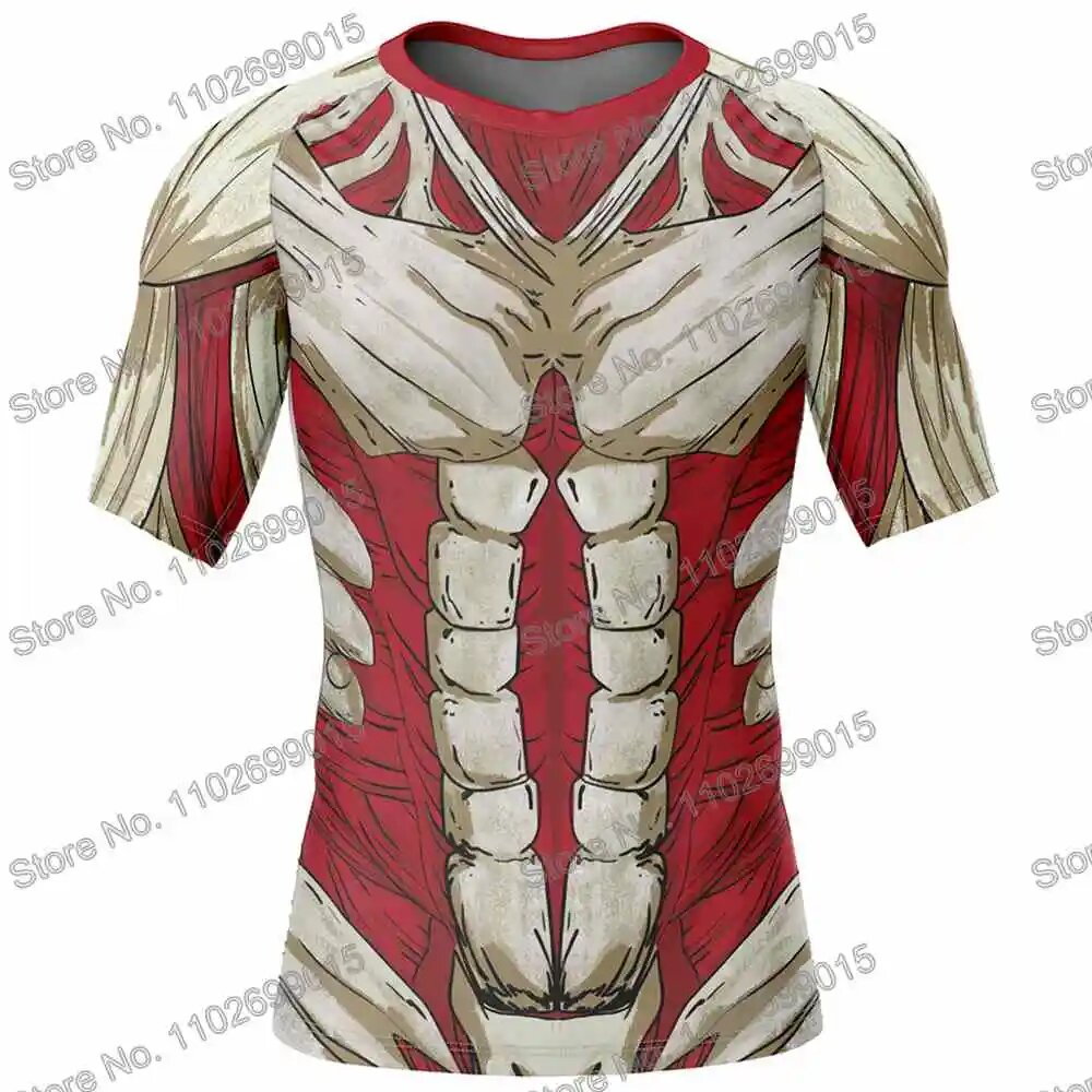 Rash Guard мужской Attack On Titan, цвет 4, размер S
