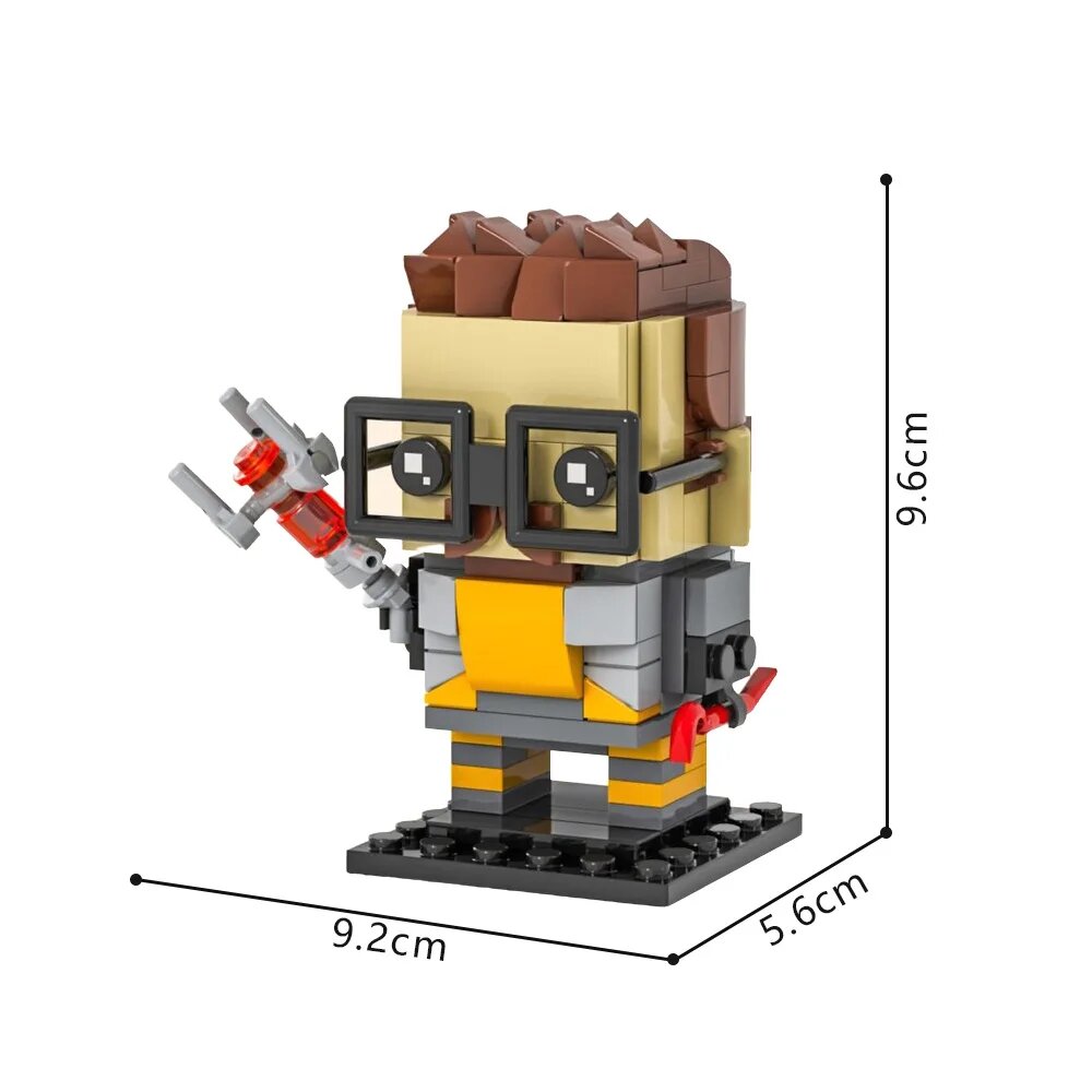 Конструктор MOC Half-Life 2 Гордон Фриман 162 деталей