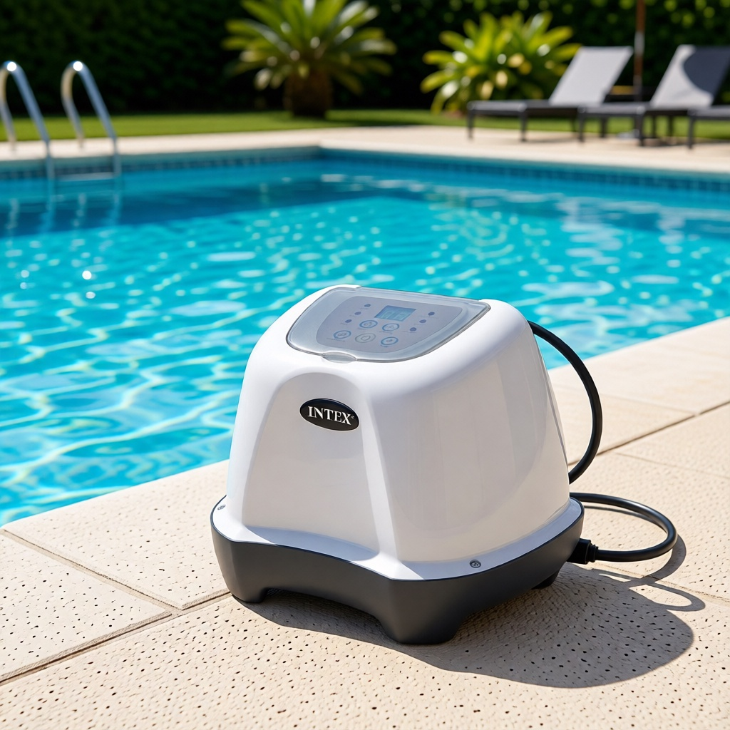 Хлорогенератор для бассейнов, Intex Krystal Clear Saltwater System Intex, бассейны до 17000 л